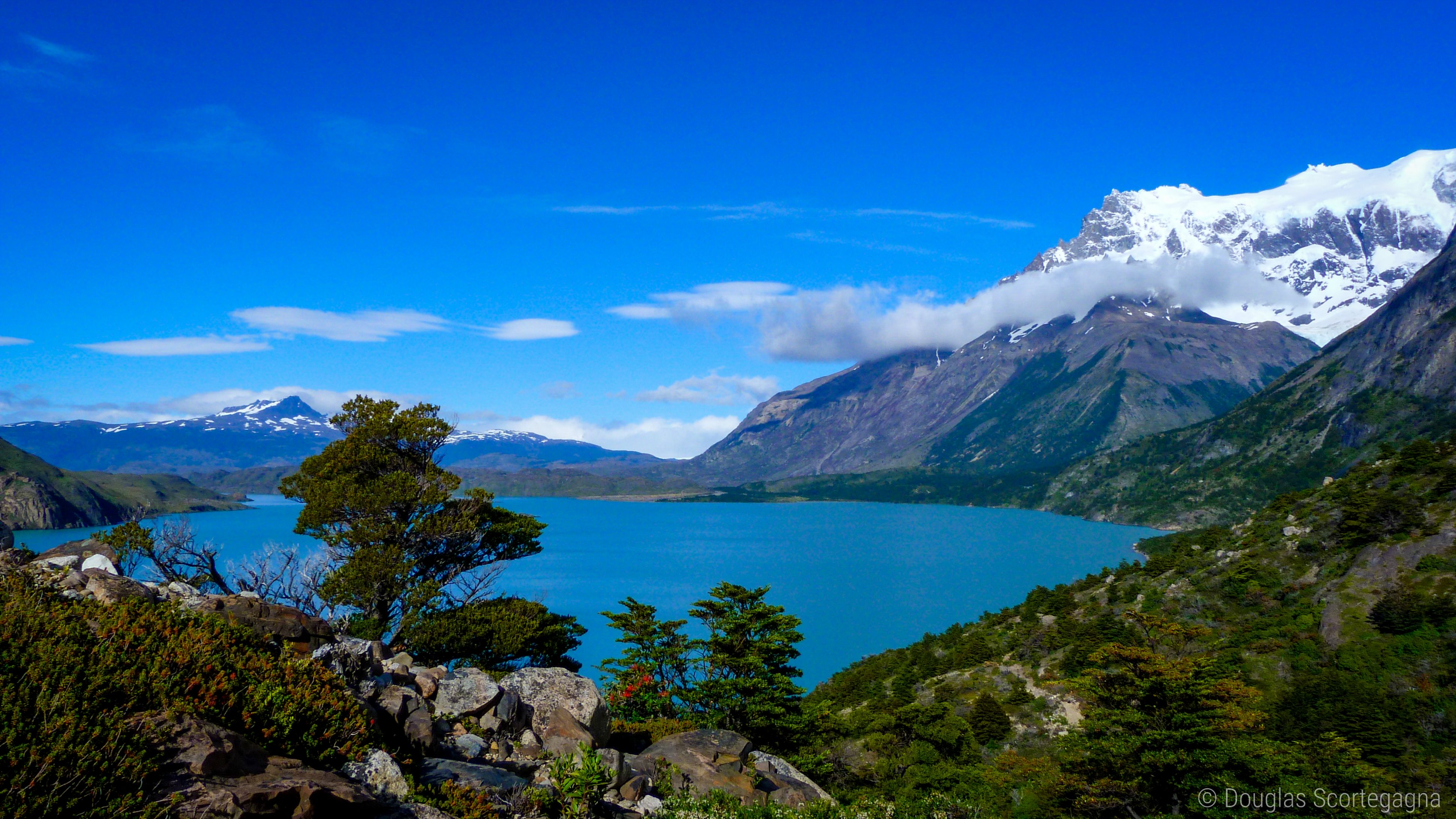 Download Cloud Tree Mountain Blue Lake Photography Landscape 4k Ultra ...