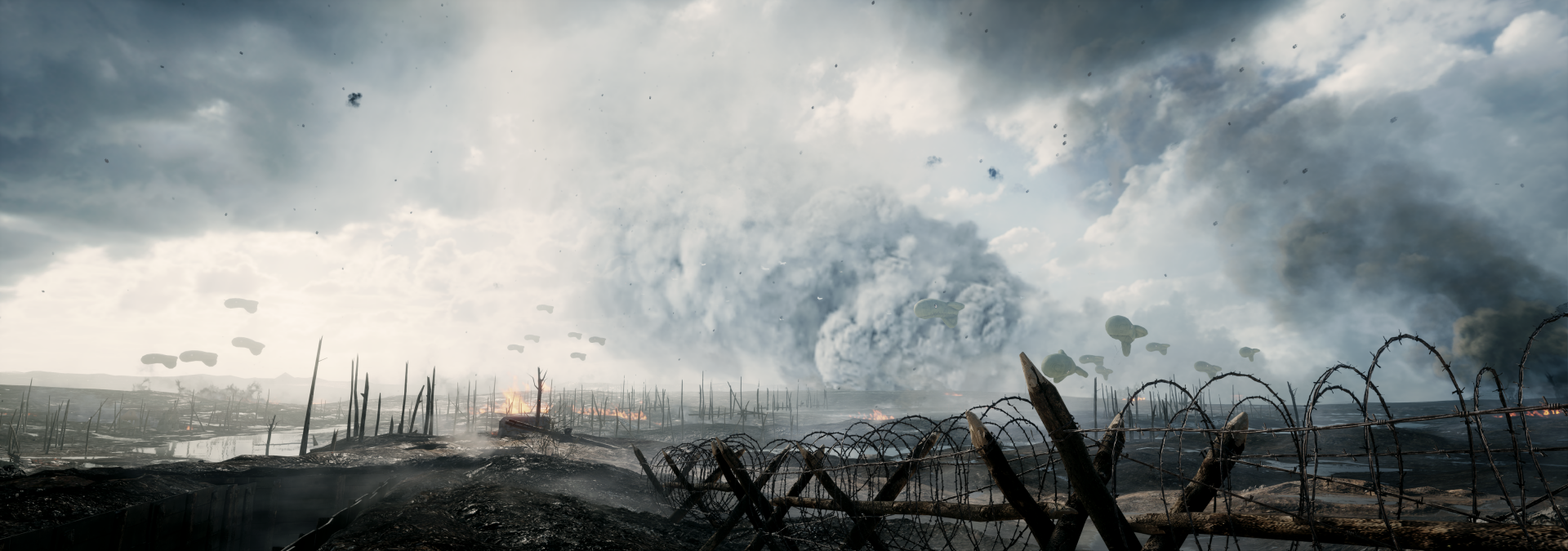 Battlefield 1 HD Wallpaper: Epic War Landscape by Tolik Pavlov