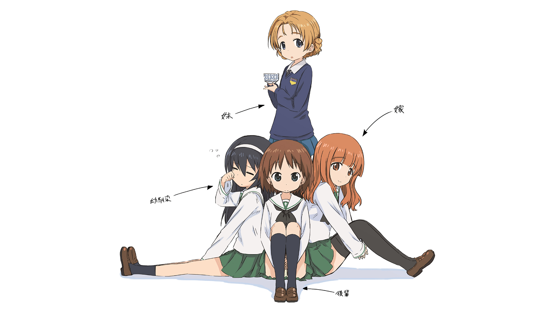 Download Anime Girls Und Panzer HD Wallpaper | 1920x1080 | Wallpaper Abyss