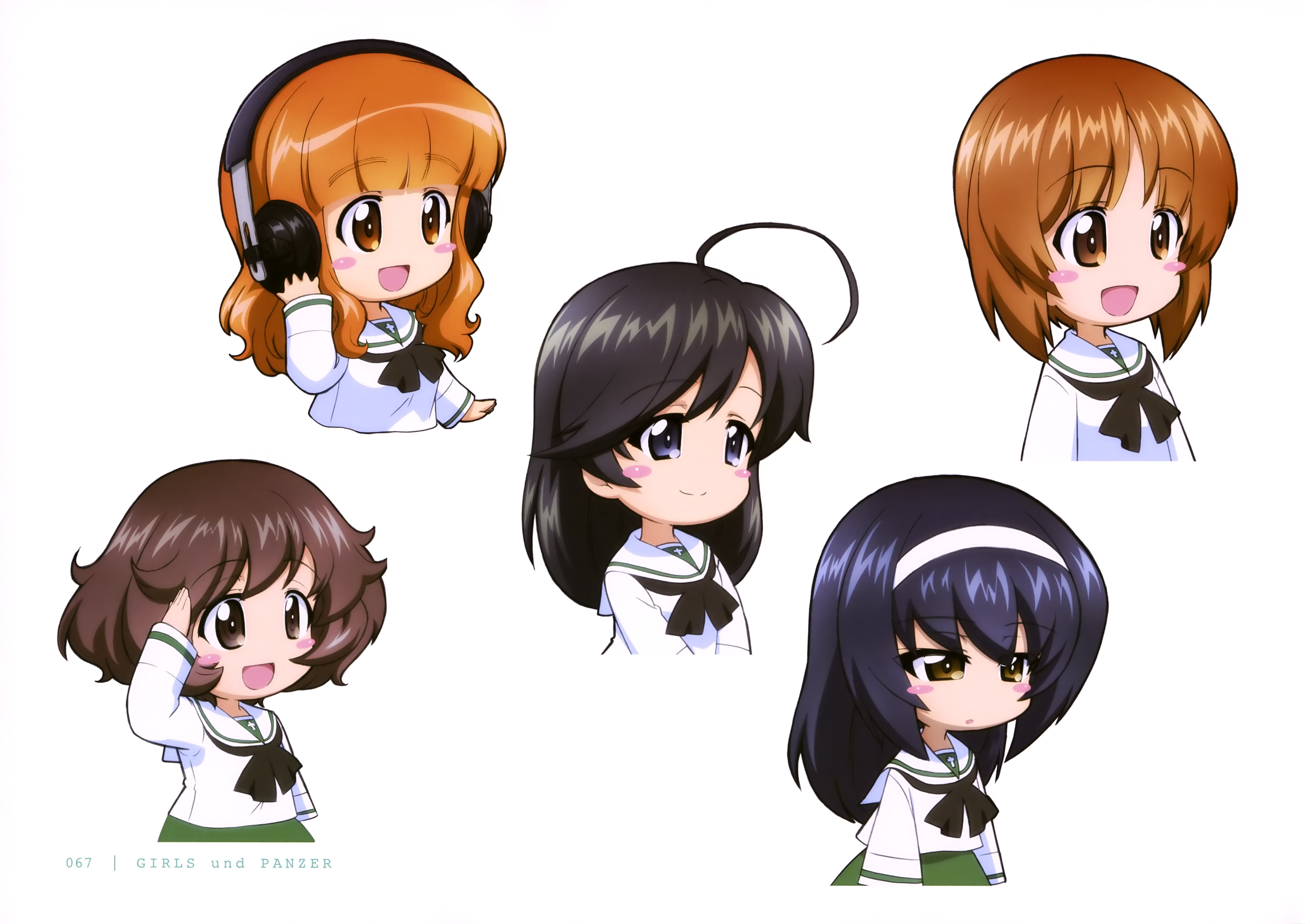 Anime Girls und Panzer 4k Ultra HD Wallpaper