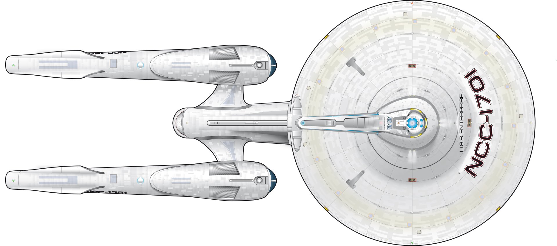 Federation Starship — 4K Ultra HD Star Trek Sci‑Fi Wallpaper ...