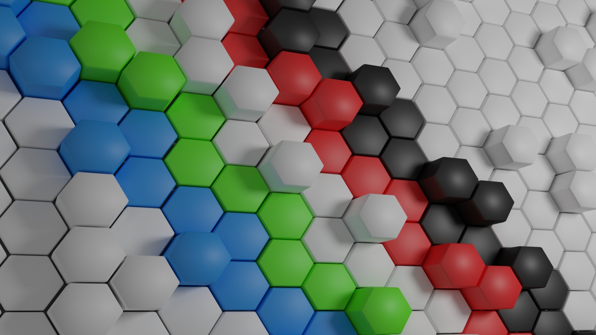 Download Pattern Colors Abstract Hexagon HD Wallpaper