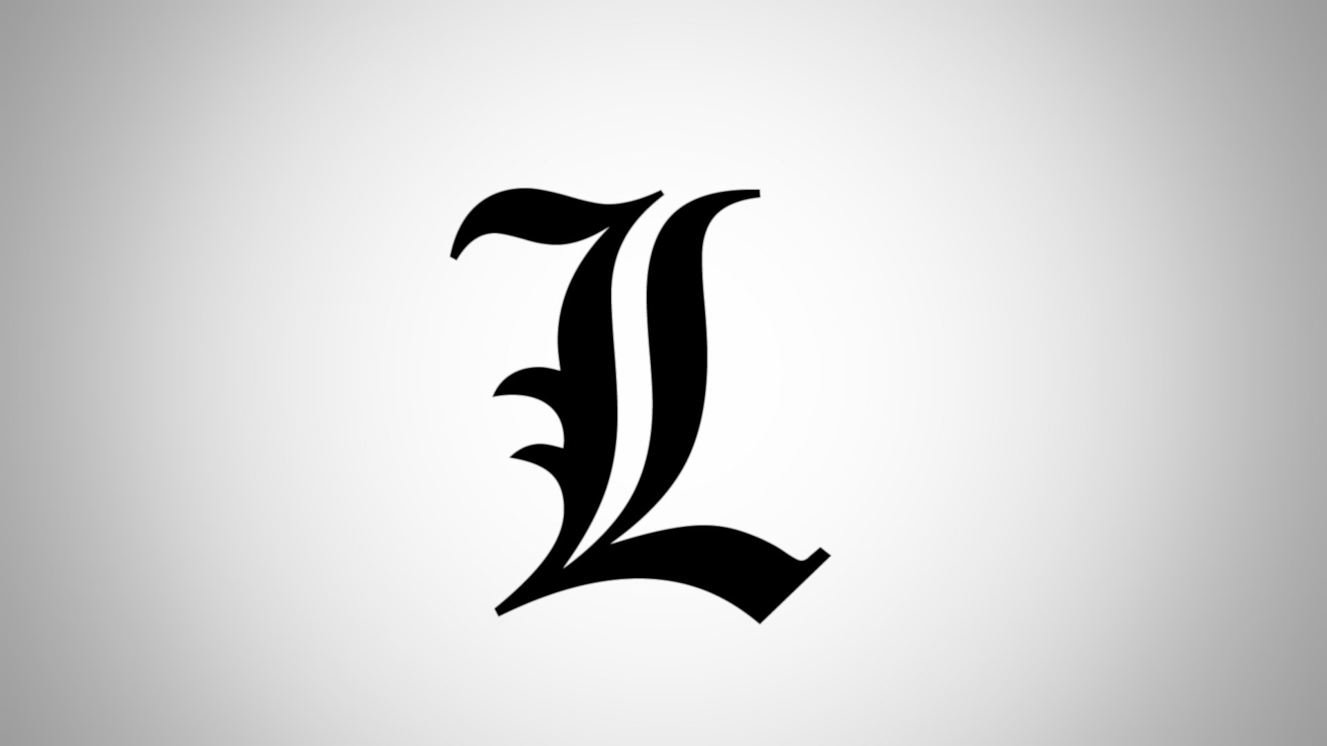 L: Iconic Death Note Anime HD Wallpaper