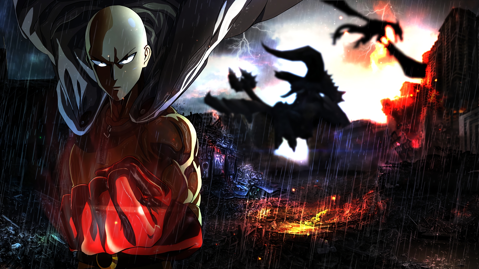 Download Saitama (One-Punch Man) Anime One-Punch Man HD Wallpaper