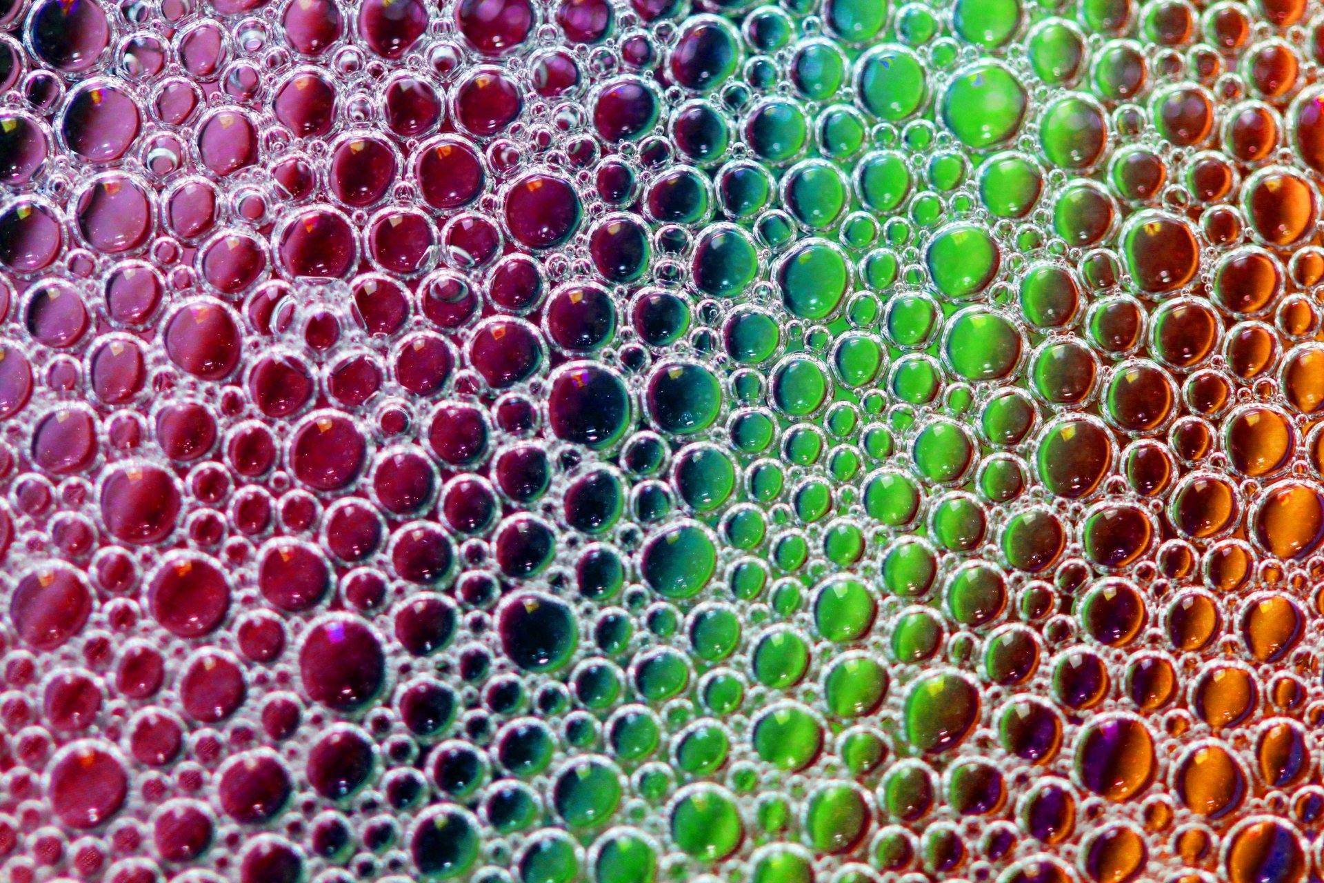 Iridescent Bubble Grid — 2K Quad HD Abstract Wallpaper | 3456x2304 ...
