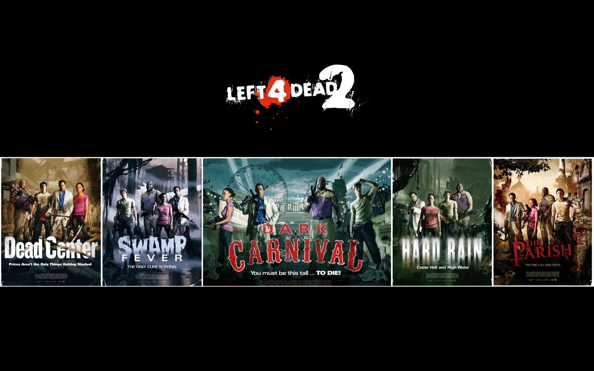 Left 4 Dead 2 HD Wallpaper: Epic Zombie Survival Awaits