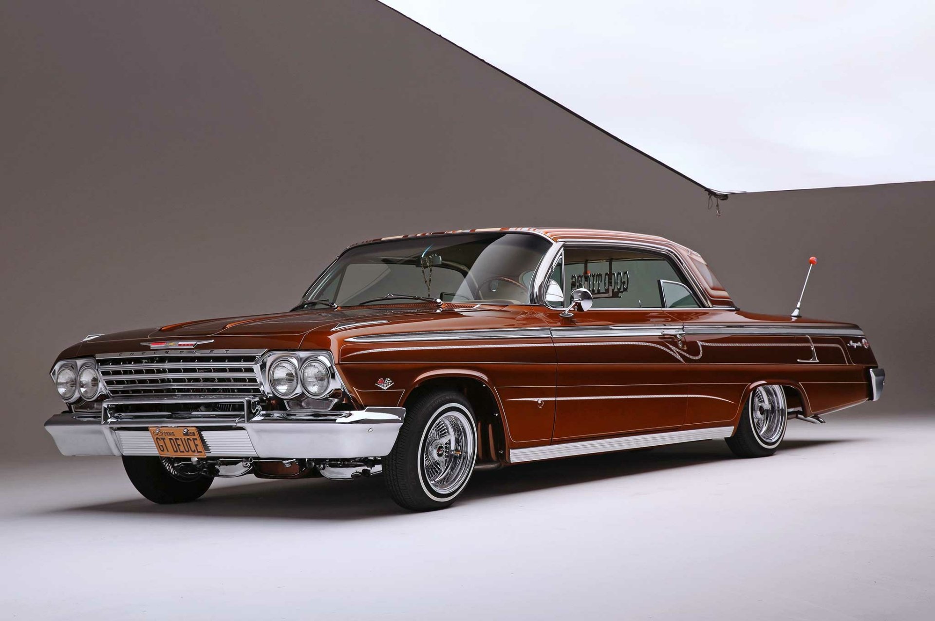 Classic Chevrolet Impala Lowrider — HD Muscle Car Wallpaper | 2048x1360 ...