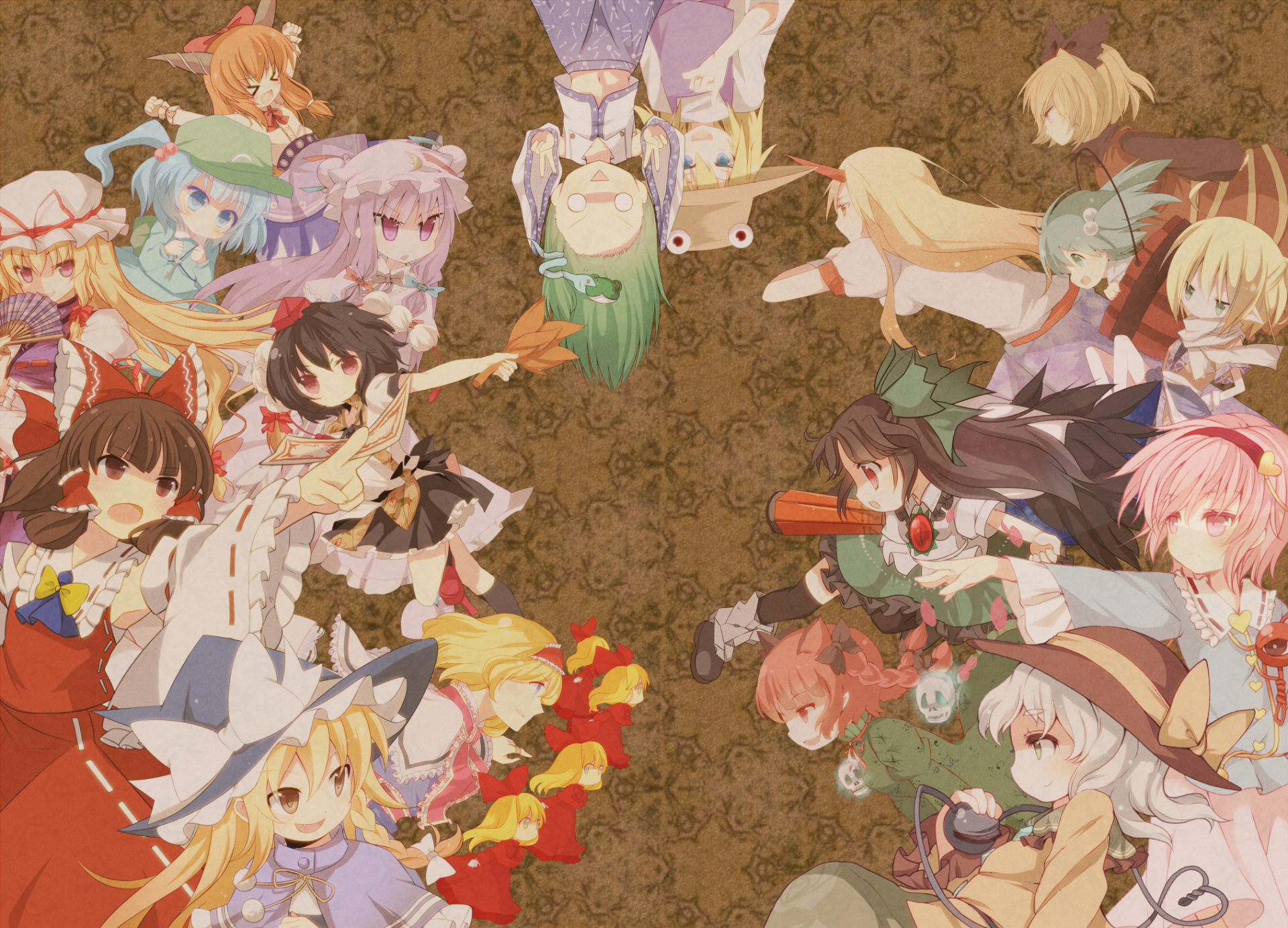 Download Anime Touhou HD Wallpaper