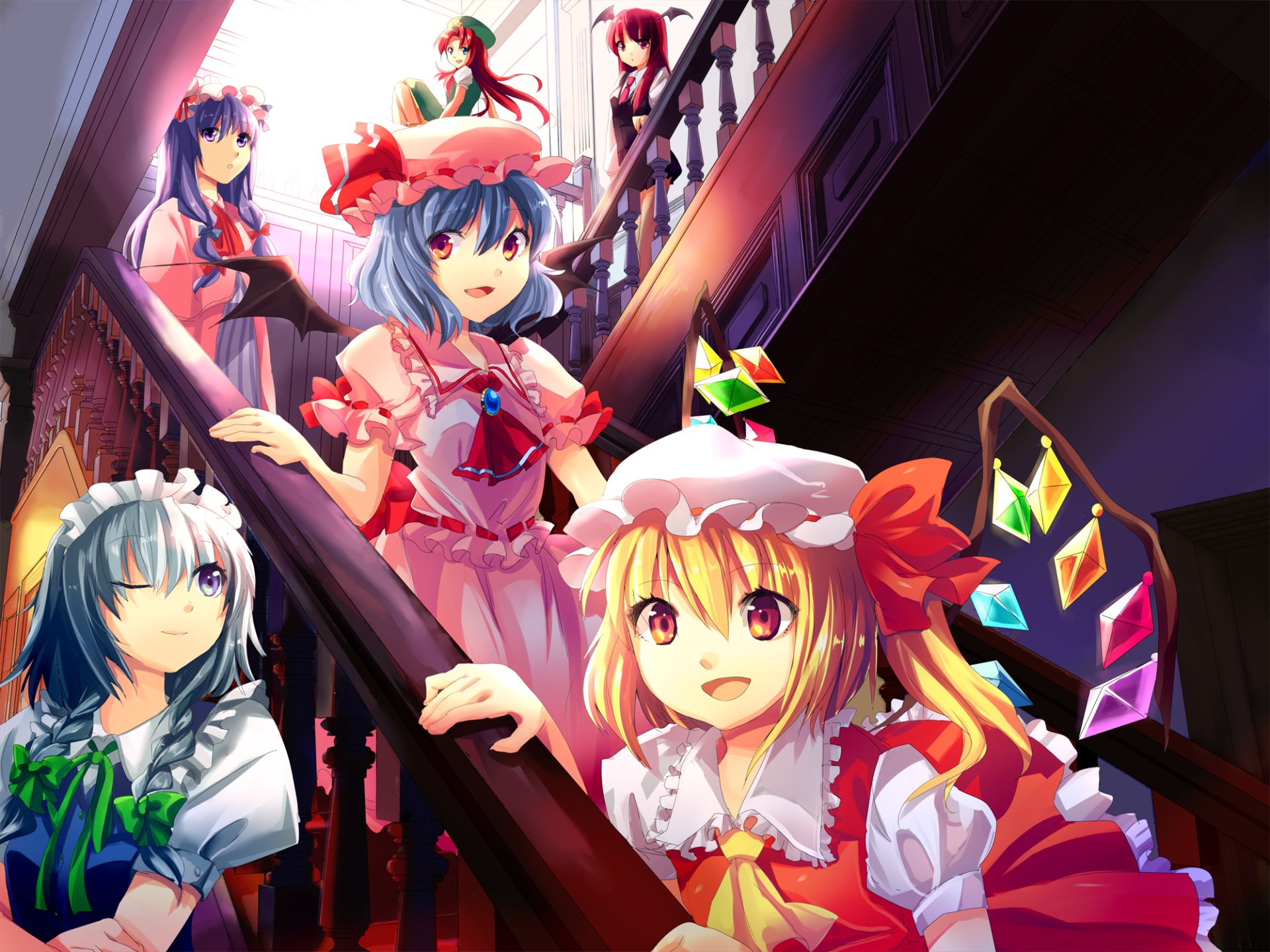 Download Anime Touhou HD Wallpaper