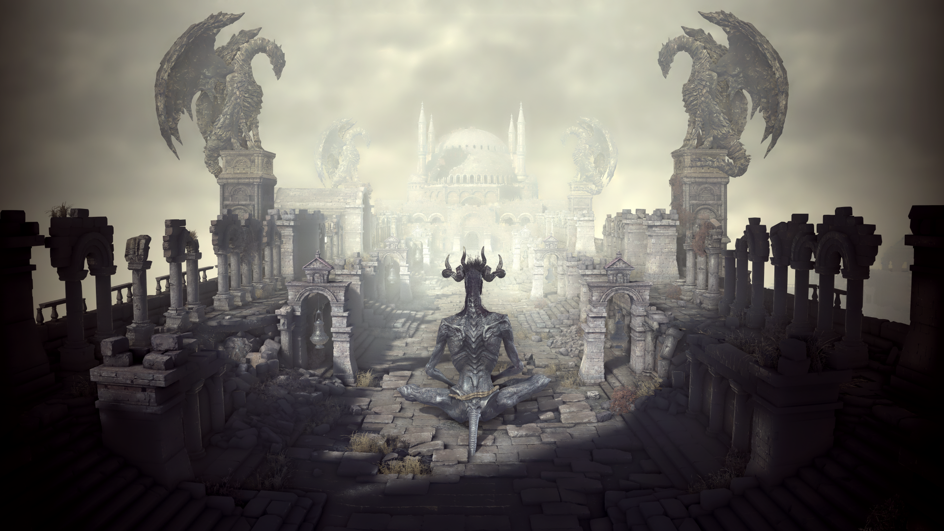 Epic 4K Ultra HD Wallpaper: Dark Souls III Demon Realm by Natty Dread