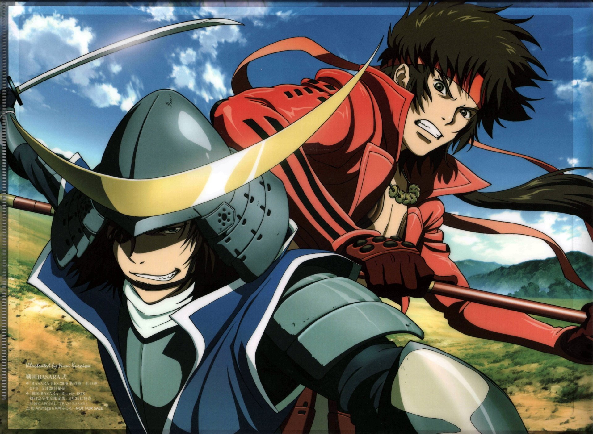 Sengoku Basara 4K Ultra HD Anime Duel Wallpaper