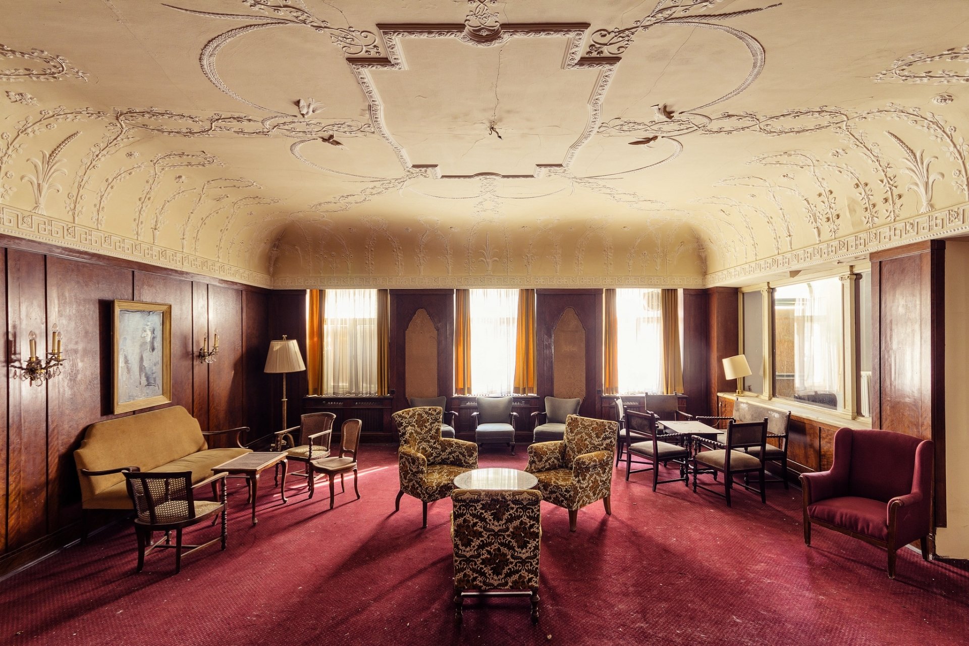 Download Furniture Man Made Room HD Wallpaper