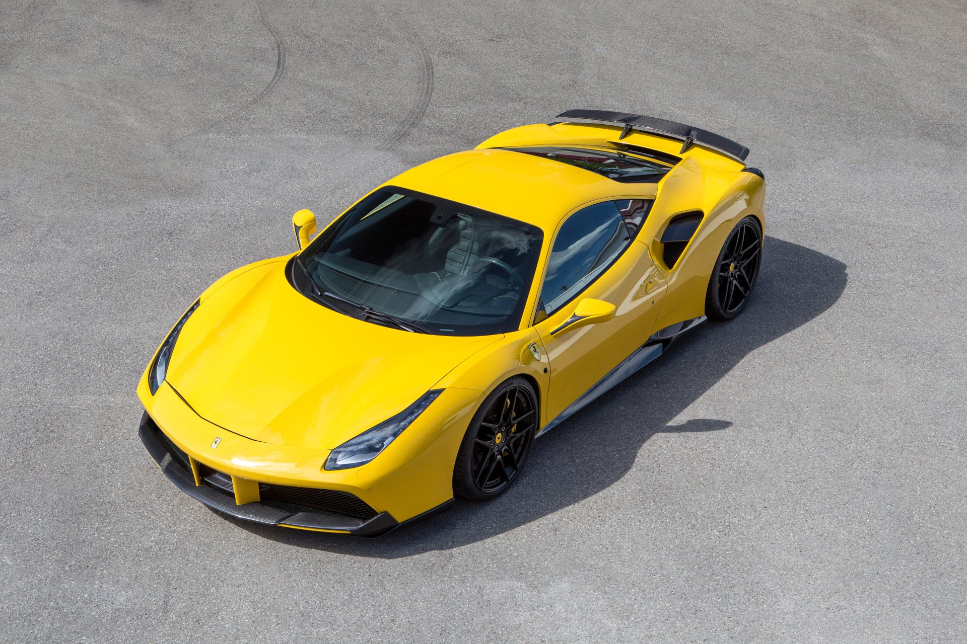 Download Tuning Yellow Car Novitec Rosso Ferrari 488 GTB Vehicle ...