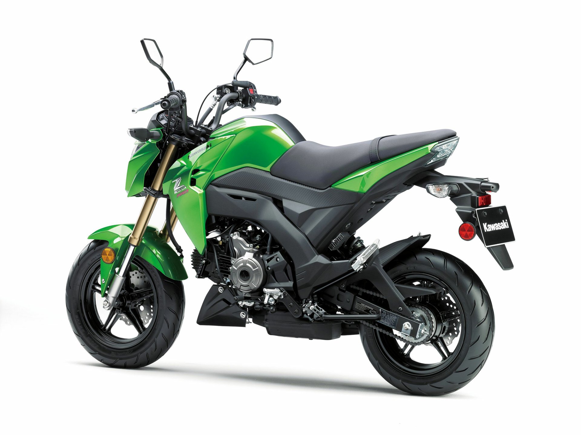 Download Vehicle Kawasaki Z125 Pro HD Wallpaper