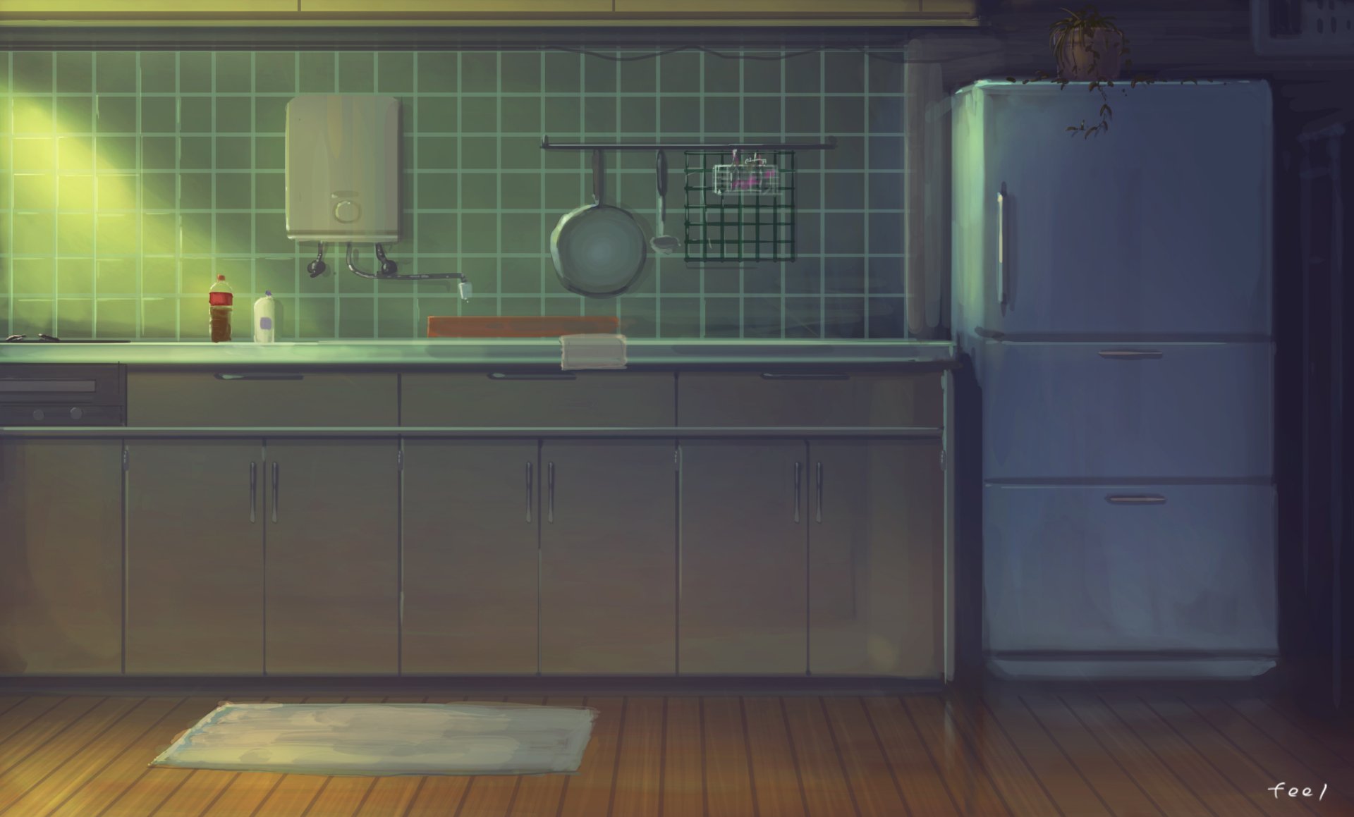 Download Anime Kitchen HD Wallpaper