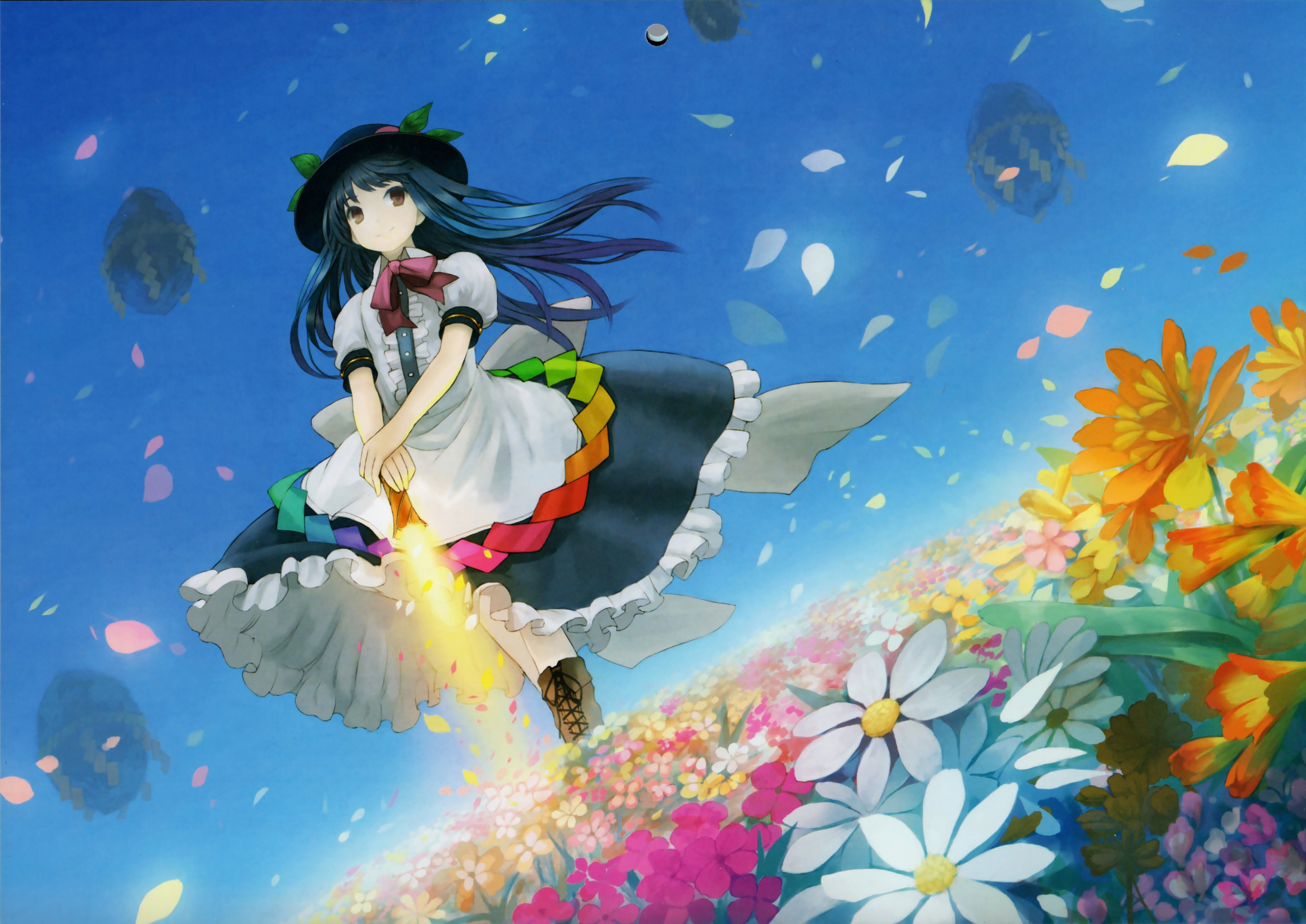 Download Tenshi Hinanawi Anime Touhou 4k Ultra HD Wallpaper