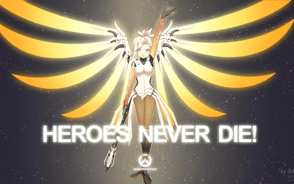 [70+] Mercy (Overwatch) 4k Wallpapers