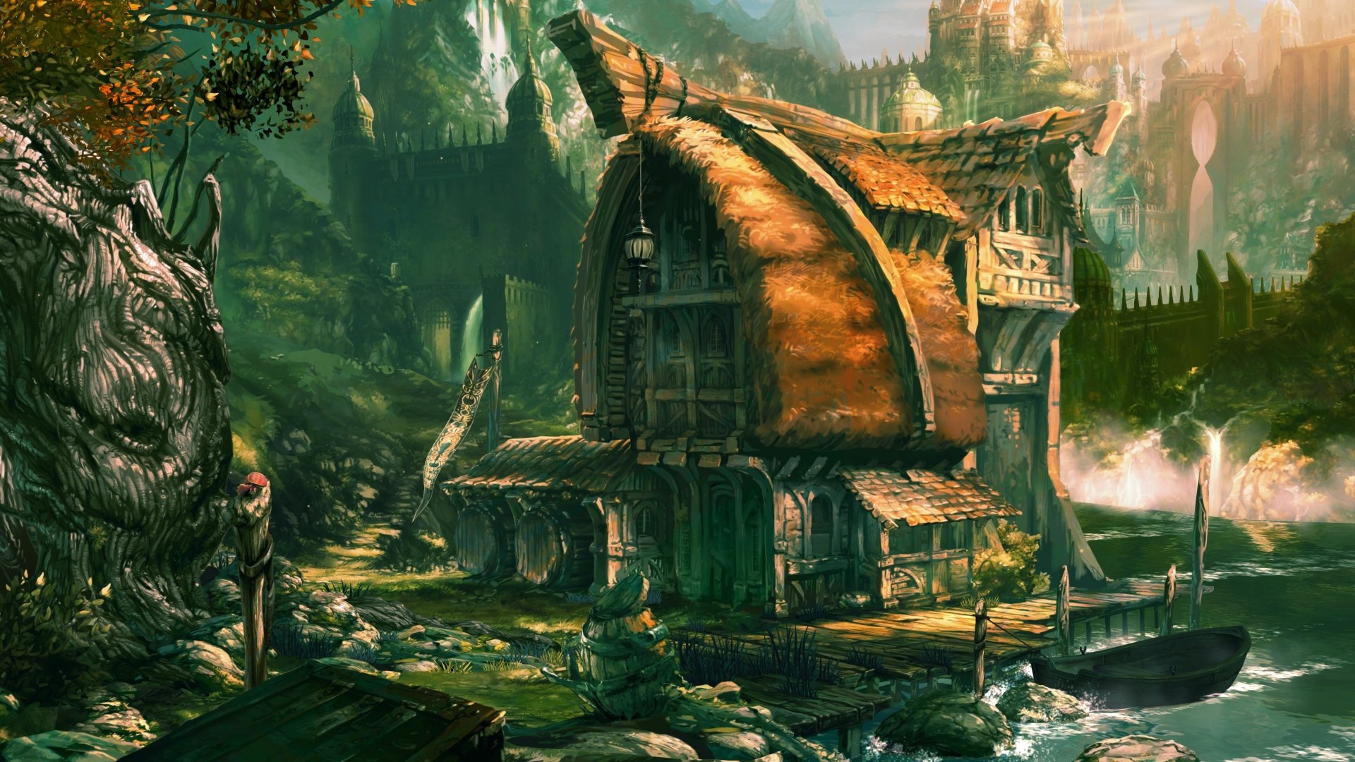 Silence: The Whispered World 2 – Stunning 4K Ultra HD Fantasy Wallpaper