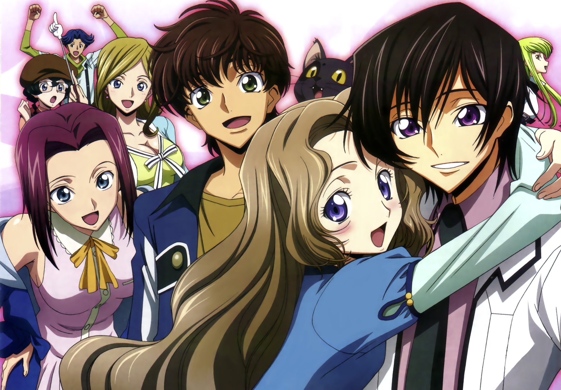 Code Geass HD Anime Wallpaper – Iconic Characters United