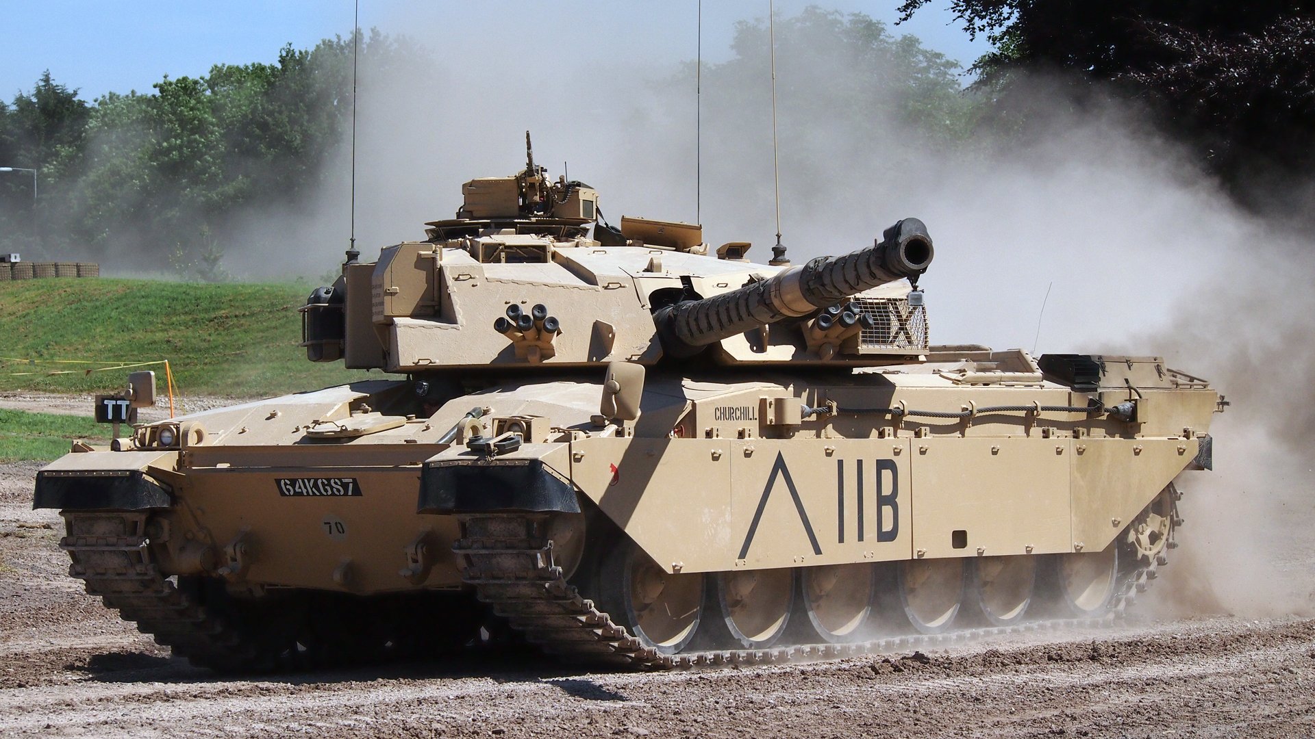 Download Tank Military Challenger 1 HD Wallpaper