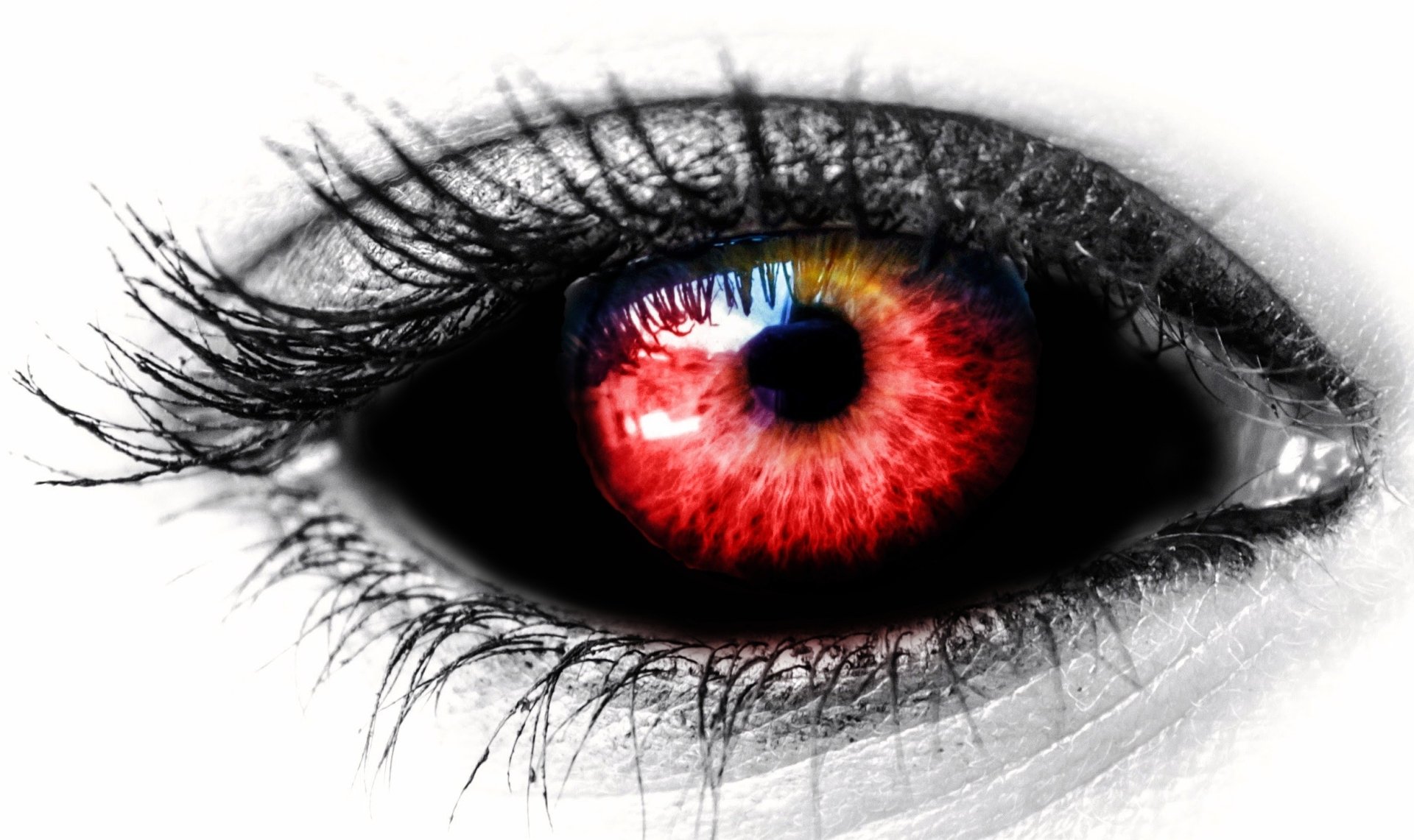 Download Dark Eye HD Wallpaper
