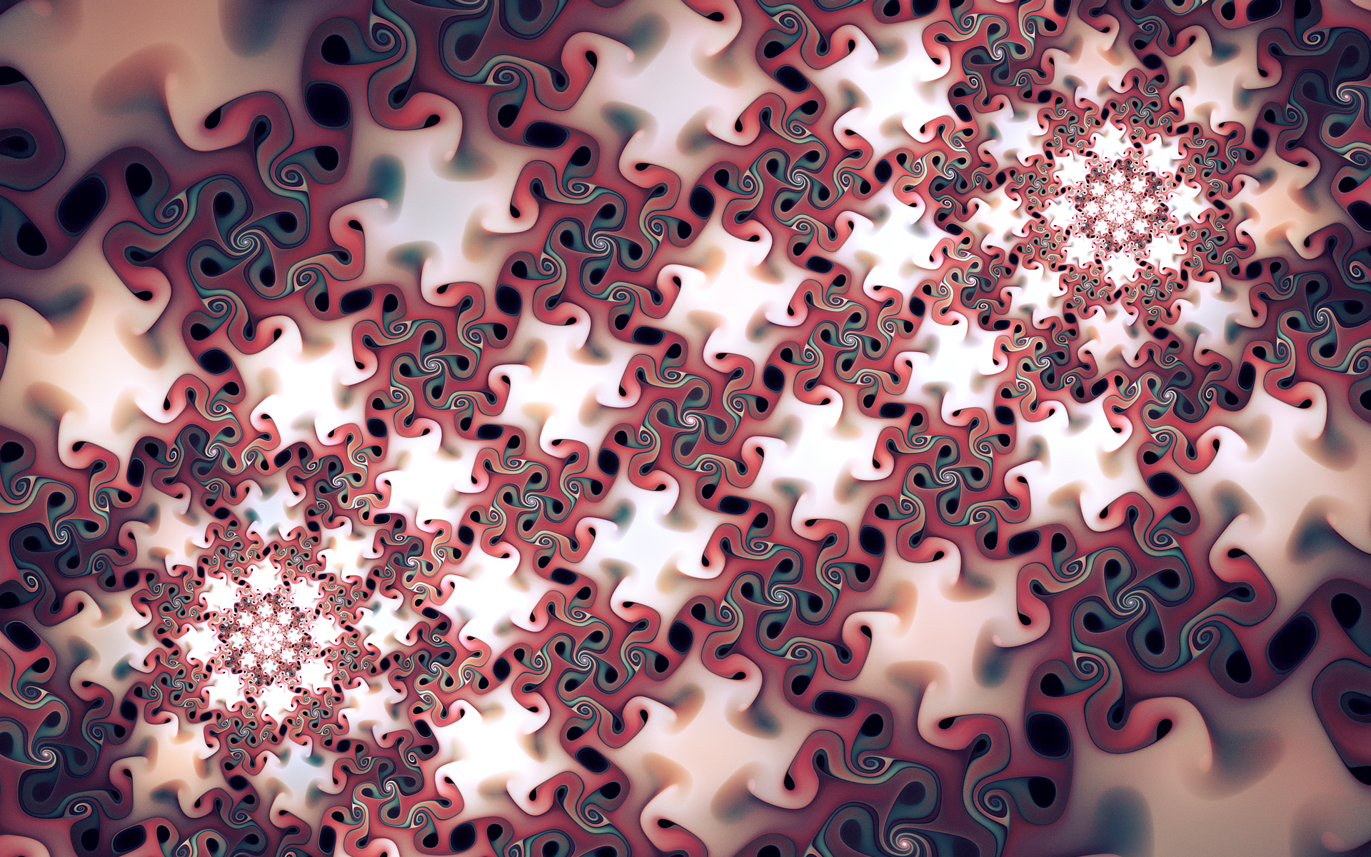 Download Pink Abstract Fractal HD Wallpaper