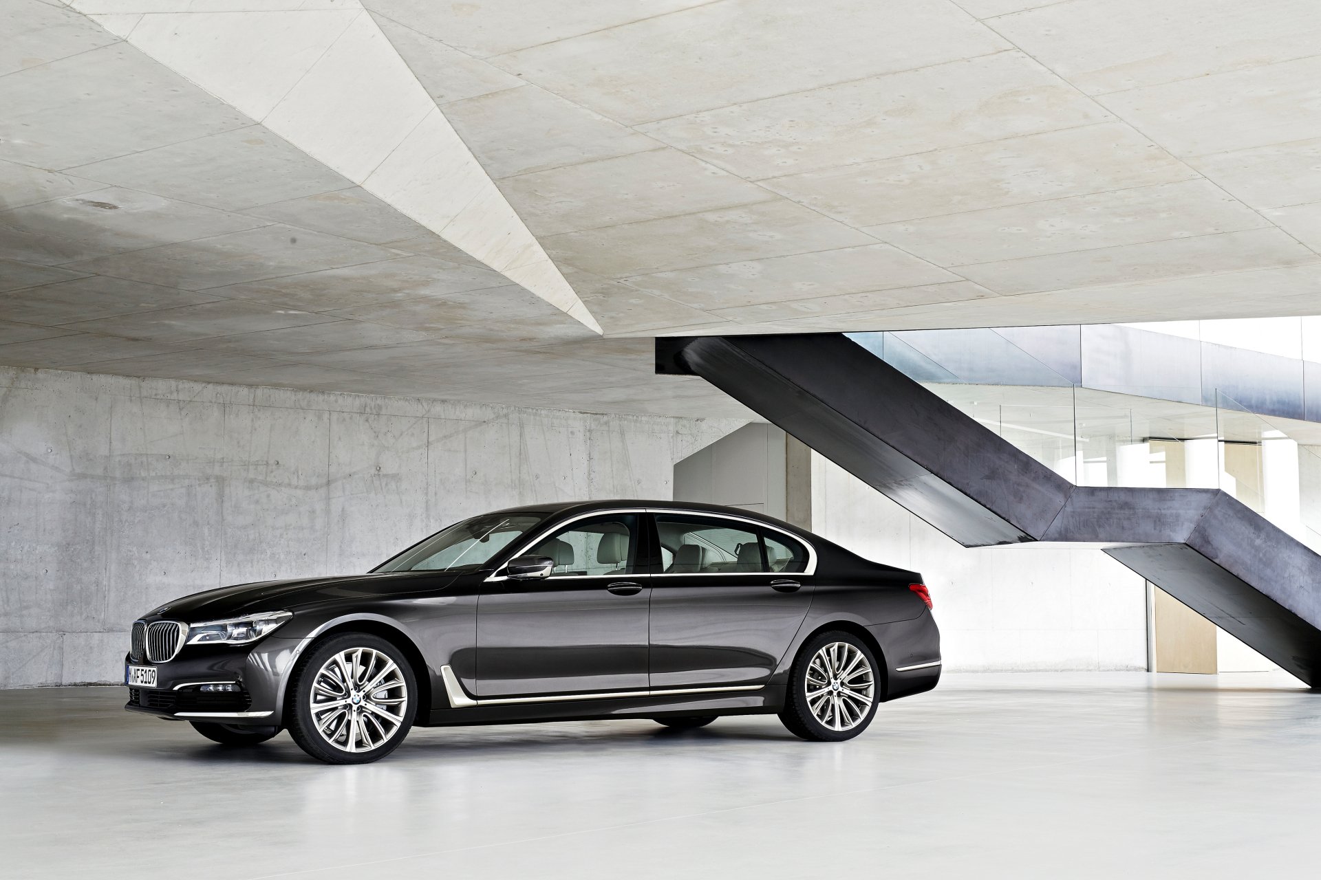 Download Car Black Car BMW Vehicle BMW 7 Series 4k Ultra HD Wallpaper ...