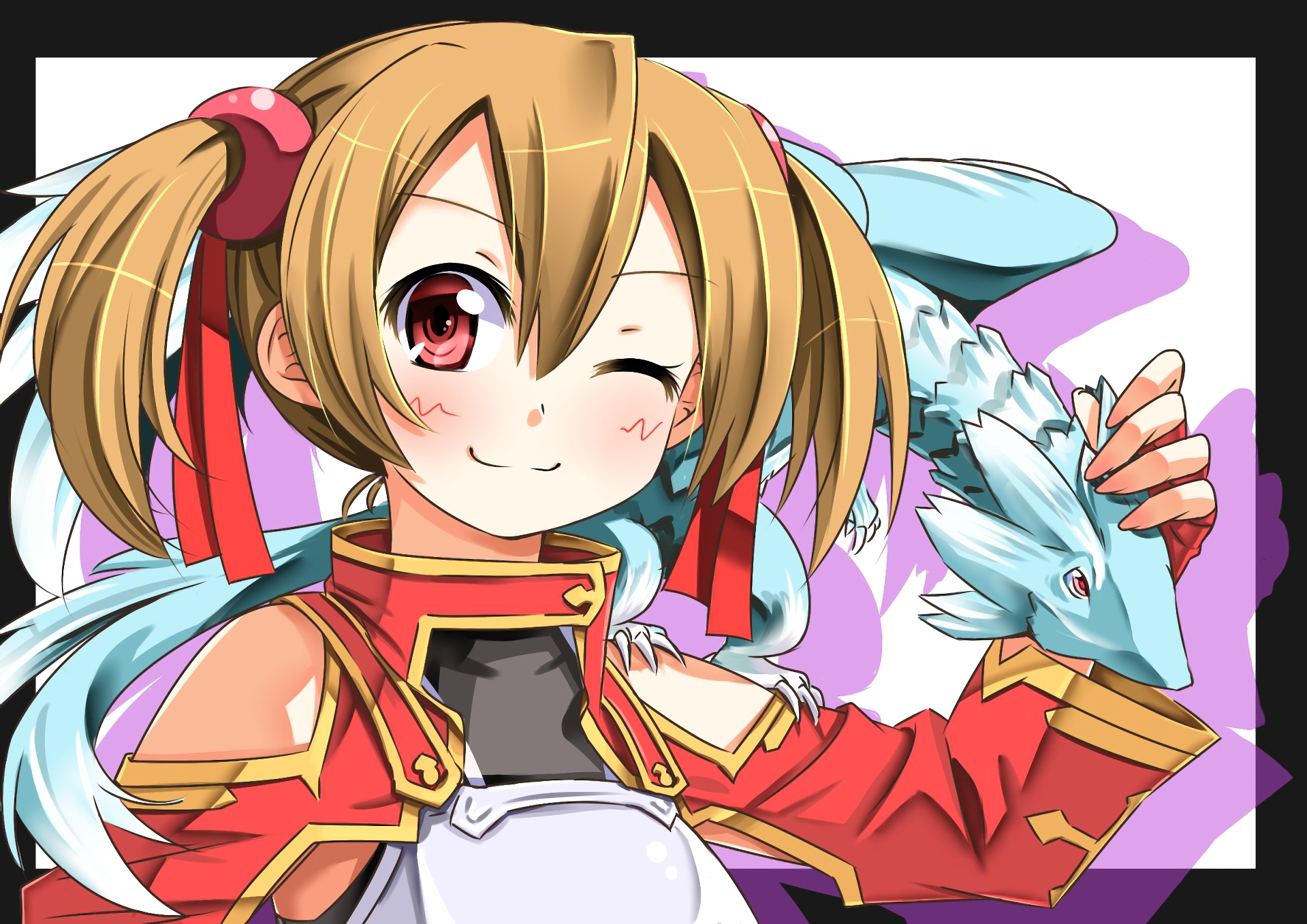 Sword Art Online HD Wallpaper — Silica & Pina: Playful Companion ...