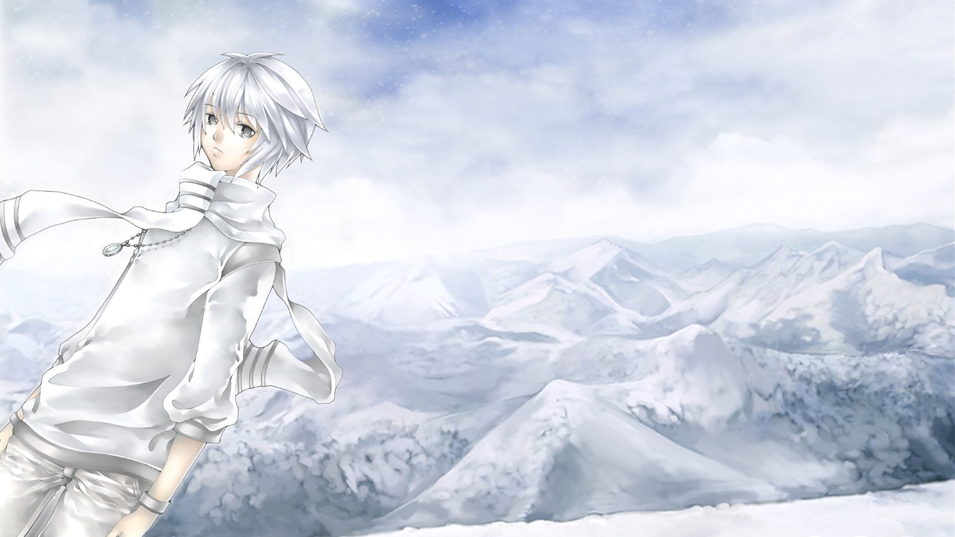 Oure X-Note: Serene Snowscape HD Video Game Wallpaper by Zeiva