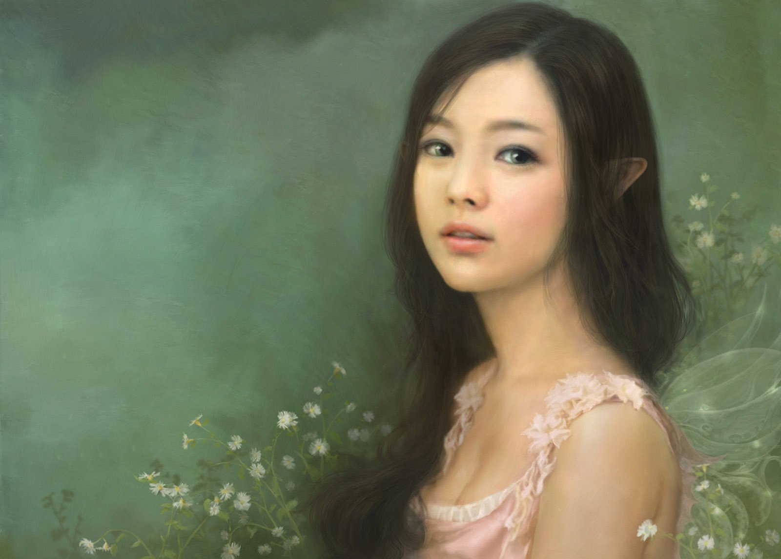 Enchanting Fantasy Woman HD Wallpaper