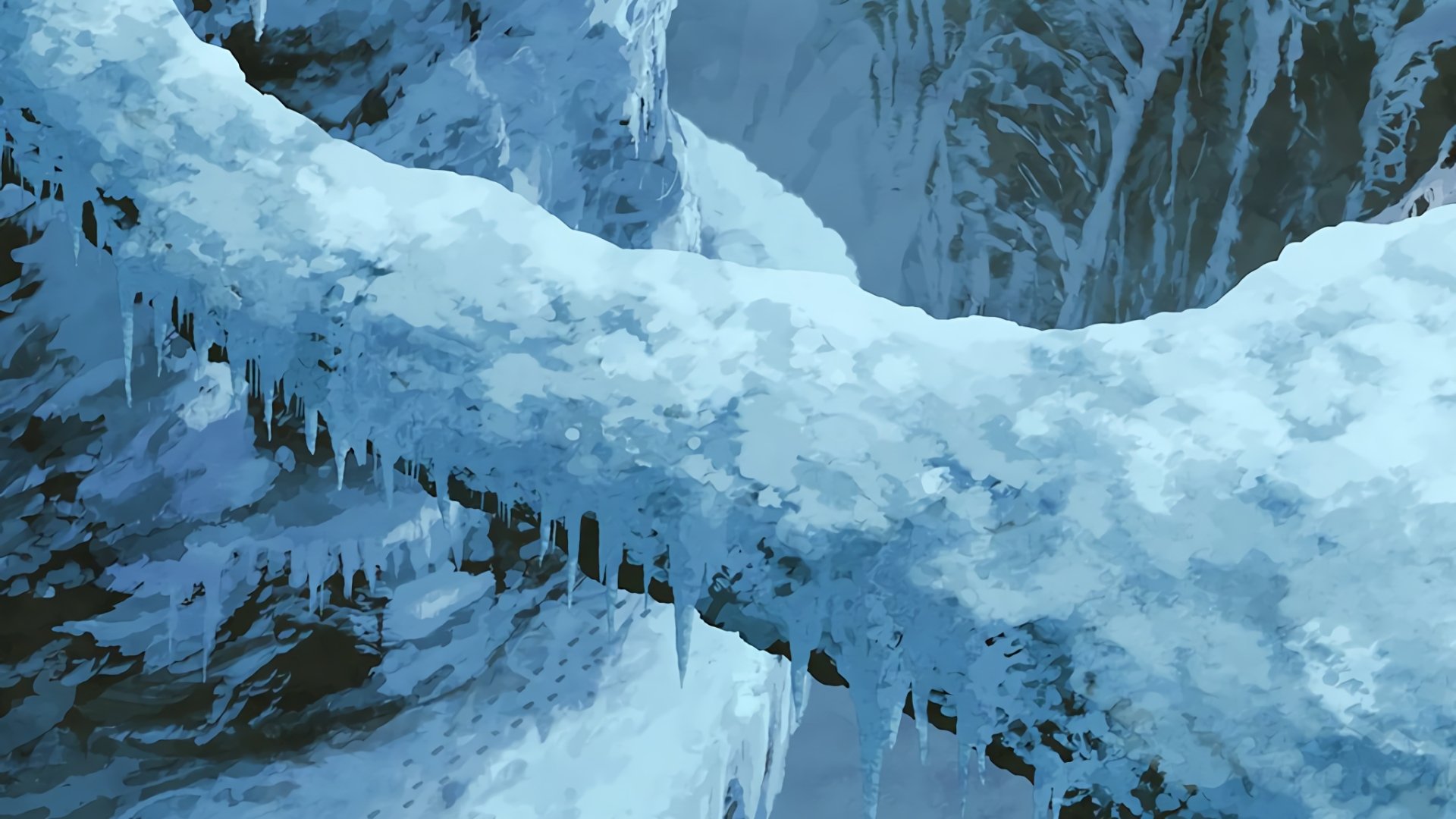 SAO: Frostbound Bridge — HD Anime Wallpaper | 2048x1152 | Wallpaper Abyss