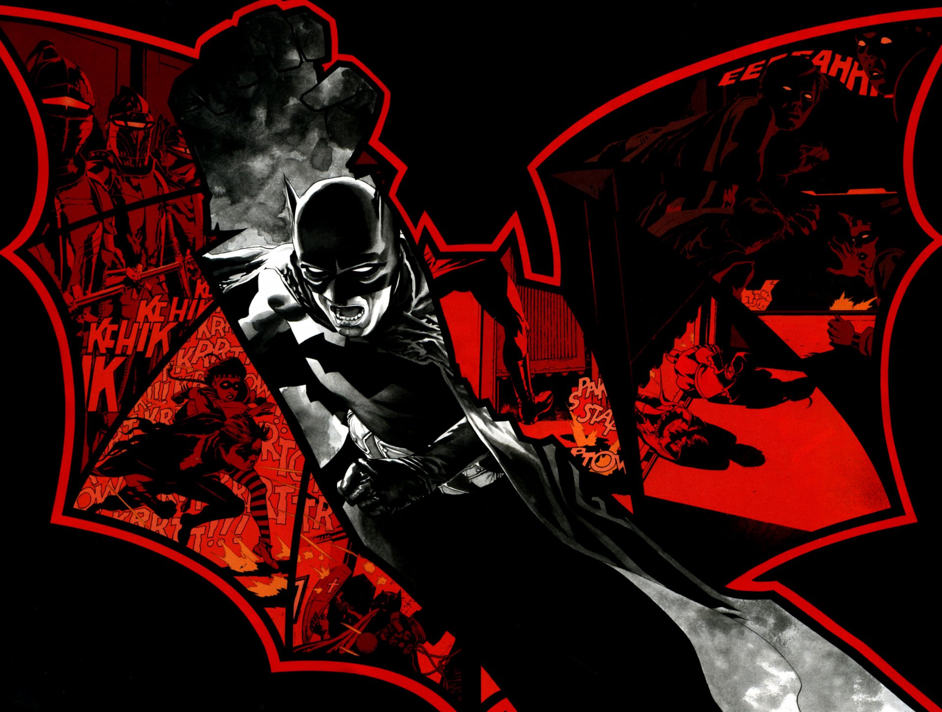 Dynamic Batman Comic HD Wallpaper