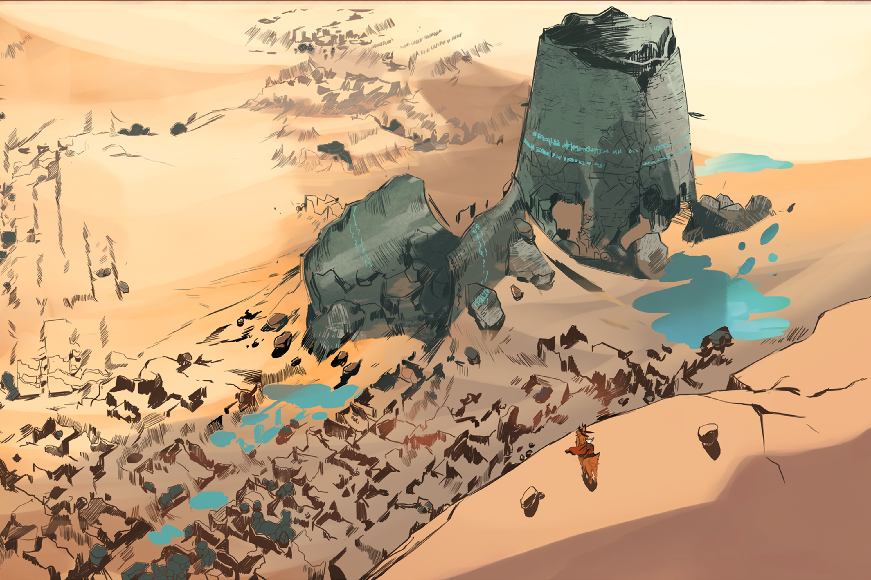 Comics Glow HD Wallpaper by Ray Chou