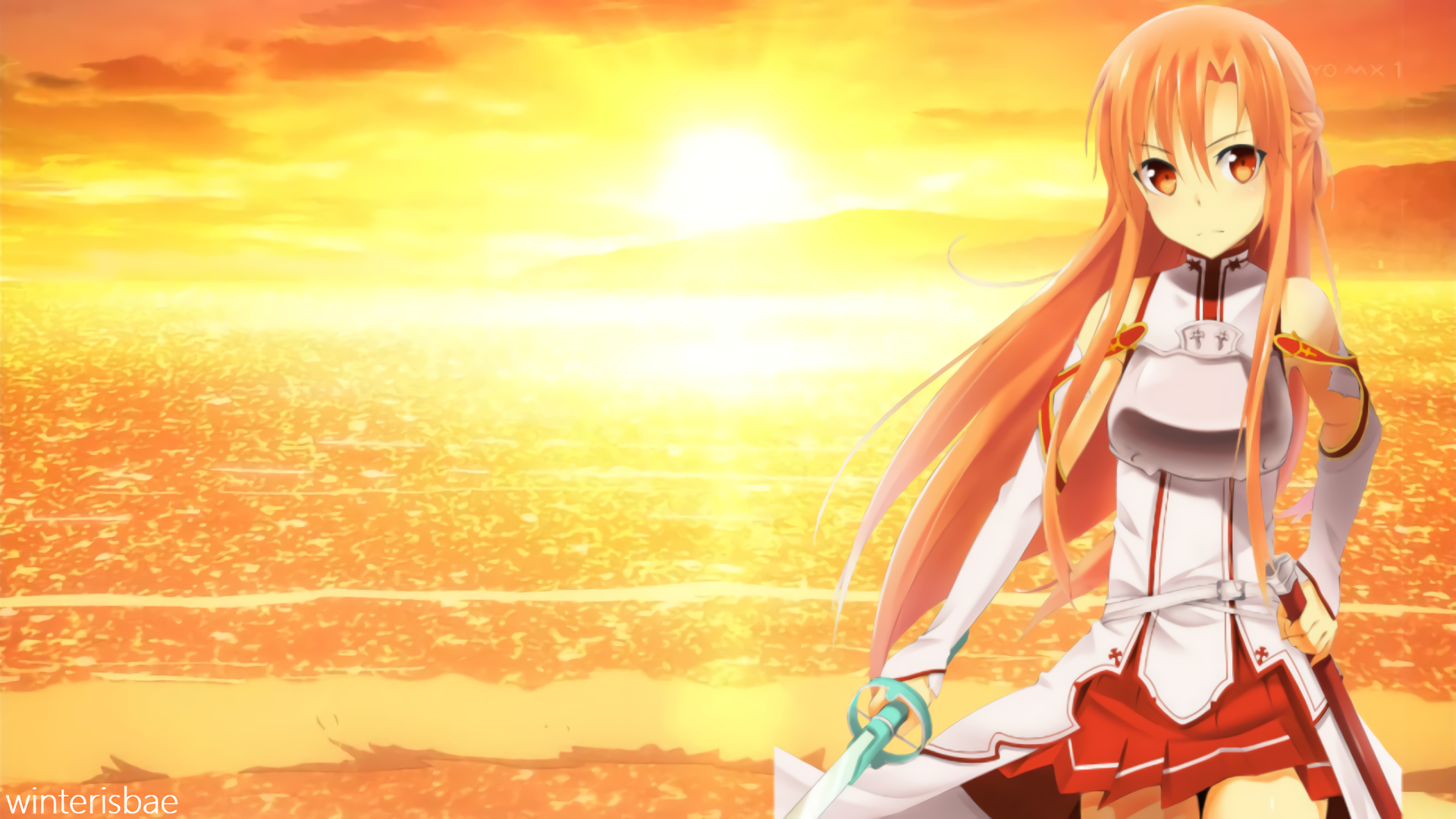 Download Asuna Yuuki Anime Sword Art Online HD Wallpaper
