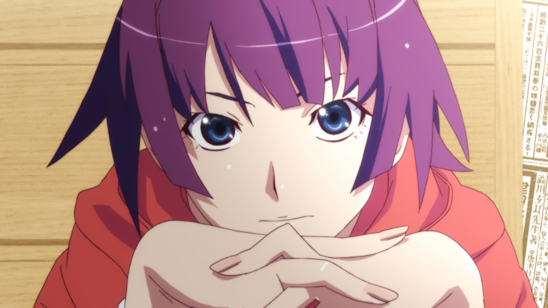 Download Hitagi Senjōgahara Anime Monogatari (Series) HD Wallpaper