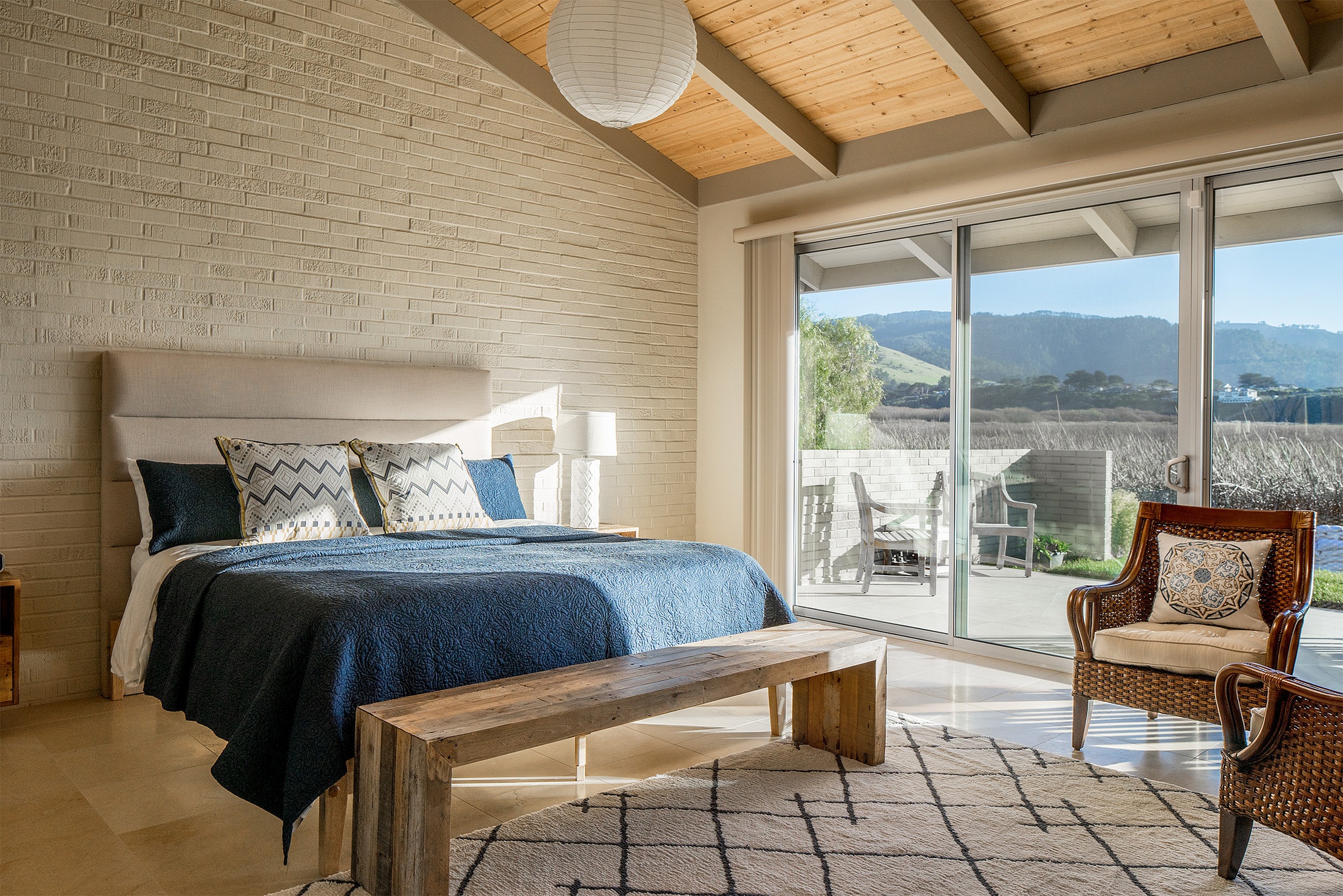 Download Furniture Bed Bedroom Man Made Room HD Wallpaper