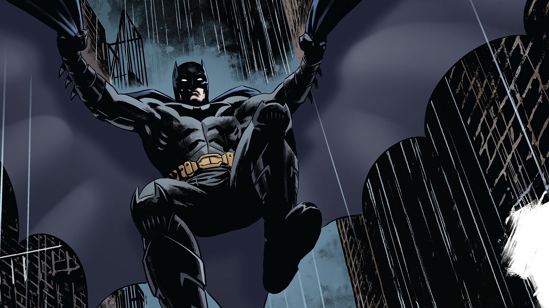 Download Comic Batman HD Wallpaper | 1920x1080 | Wallpaper Abyss