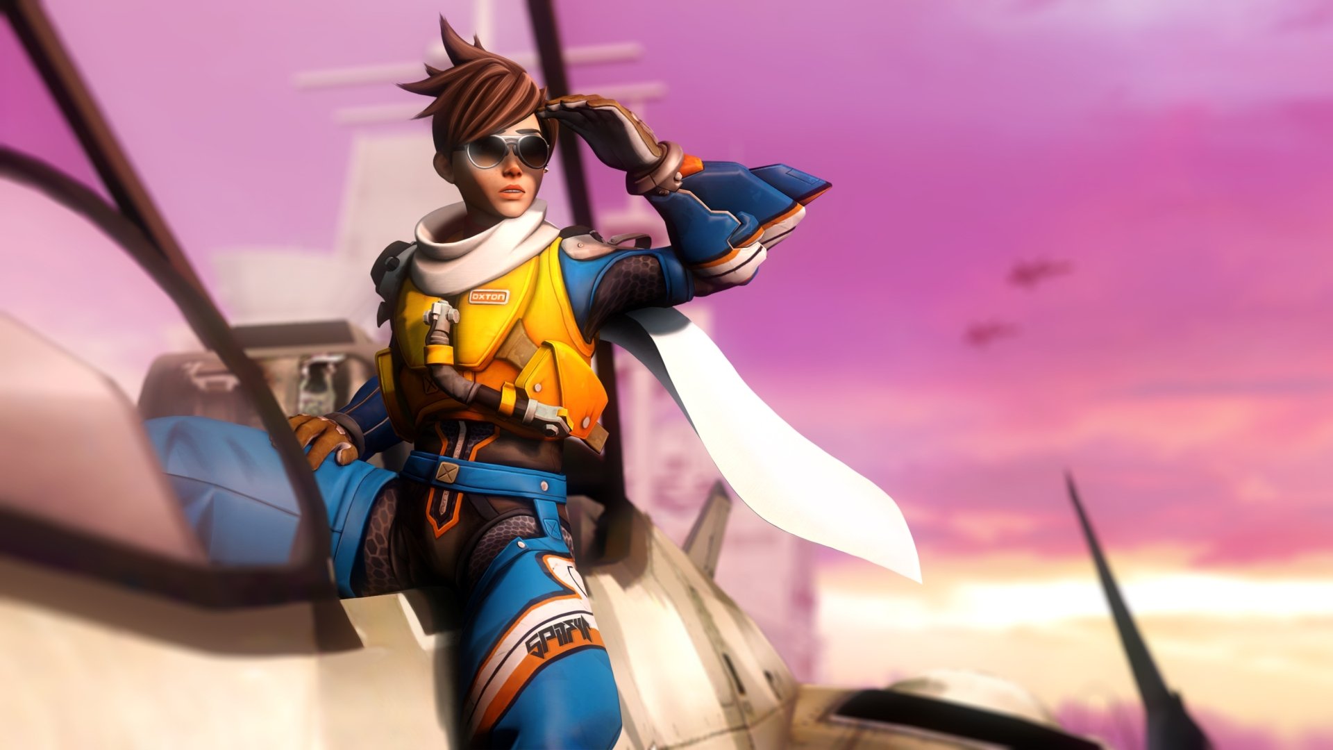 Download Tracer (Overwatch) Video Game Overwatch HD Wallpaper by Ariel ...