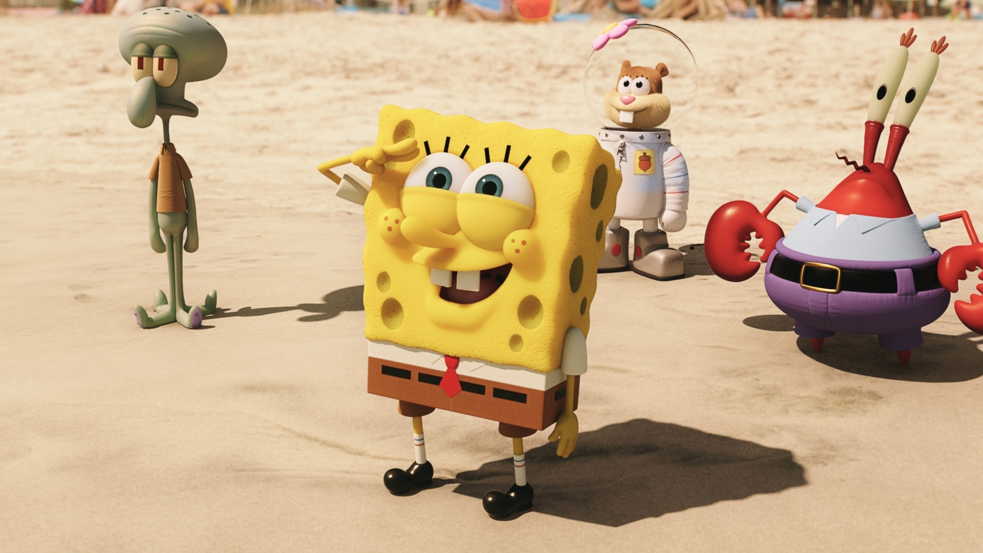 Download Movie The SpongeBob Movie: Sponge Out Of Water HD Wallpaper