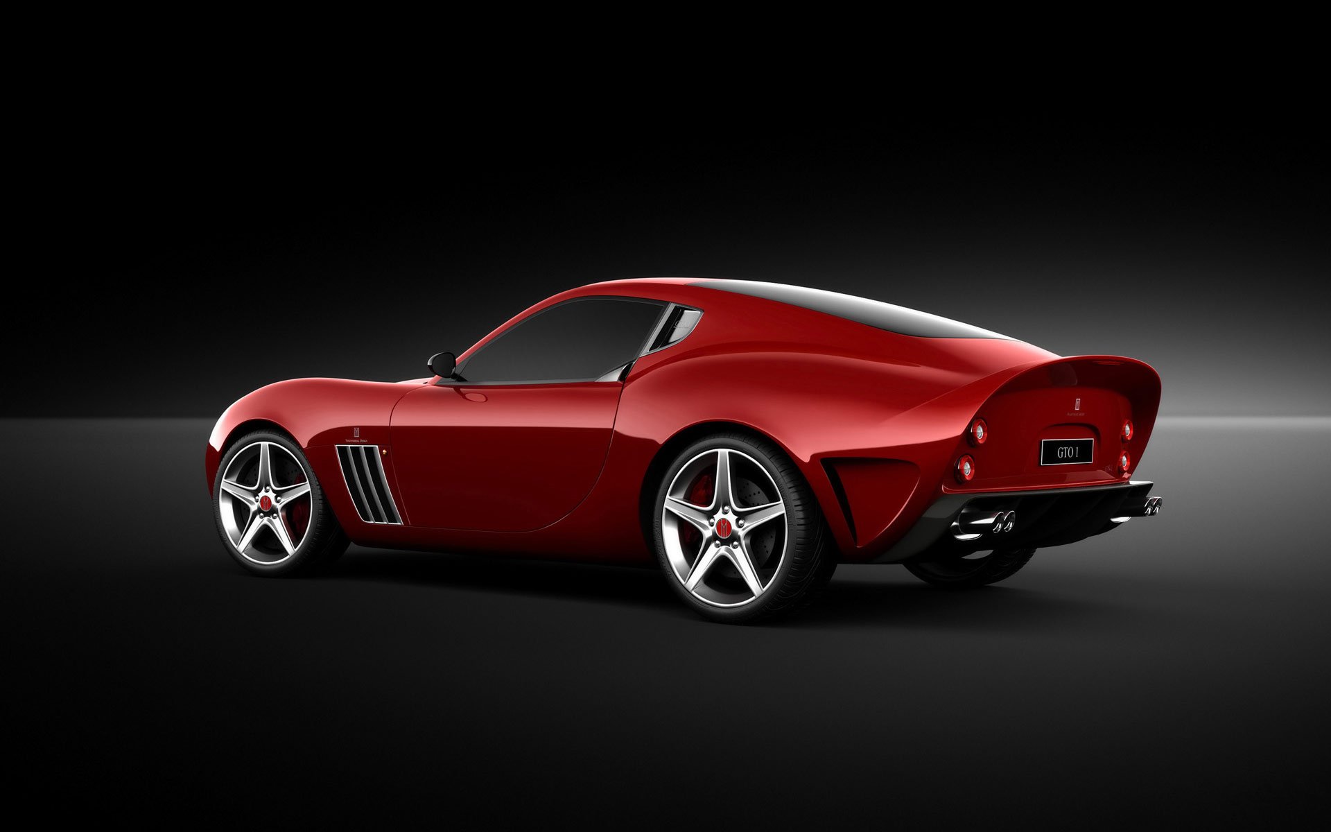 Ferrari Vandenbrink GTO – Stunning Red Supercar HD Wallpaper
