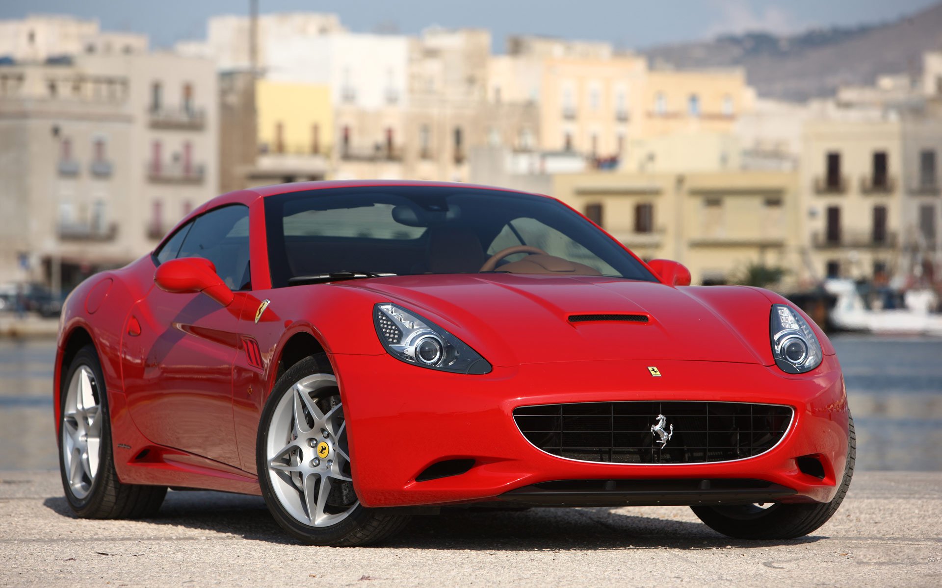Download California Car Vehicle Ferrari HD Wallpaper