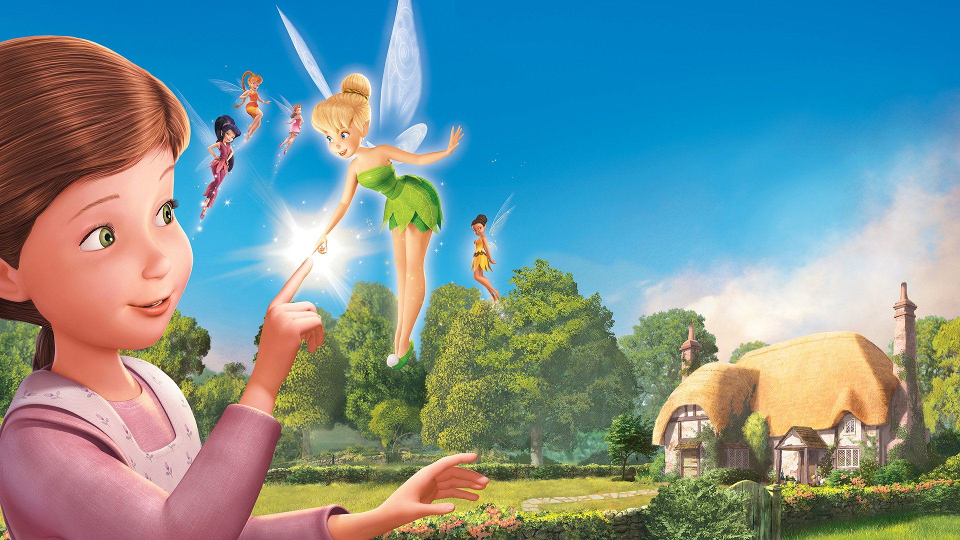 Tinker Bell — The Great Fairy Rescue (HD Movie Wallpaper)