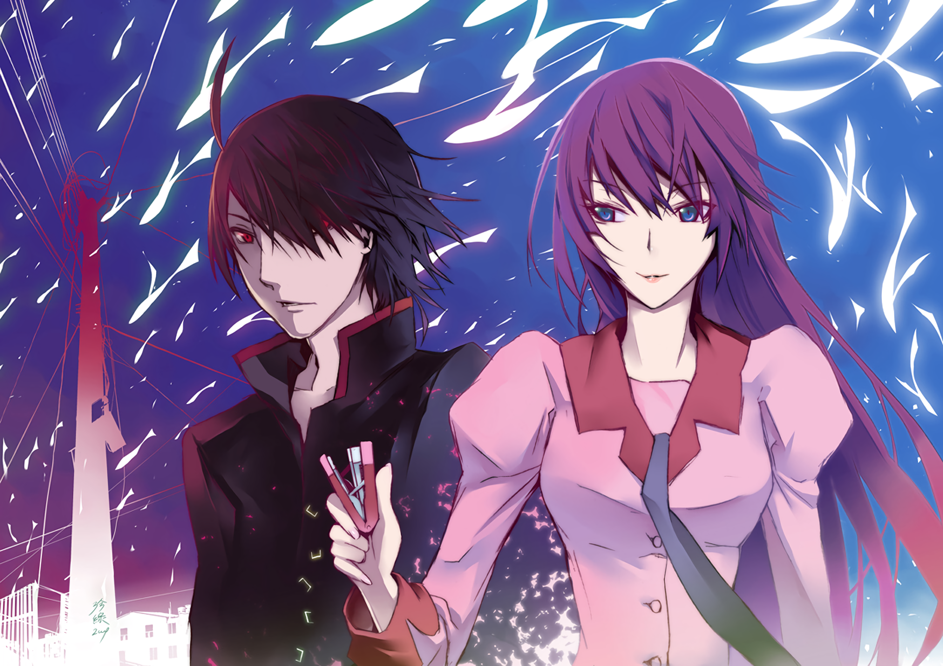 Download Koyomi Araragi Hitagi Senjōgahara Anime Monogatari (Series) HD ...