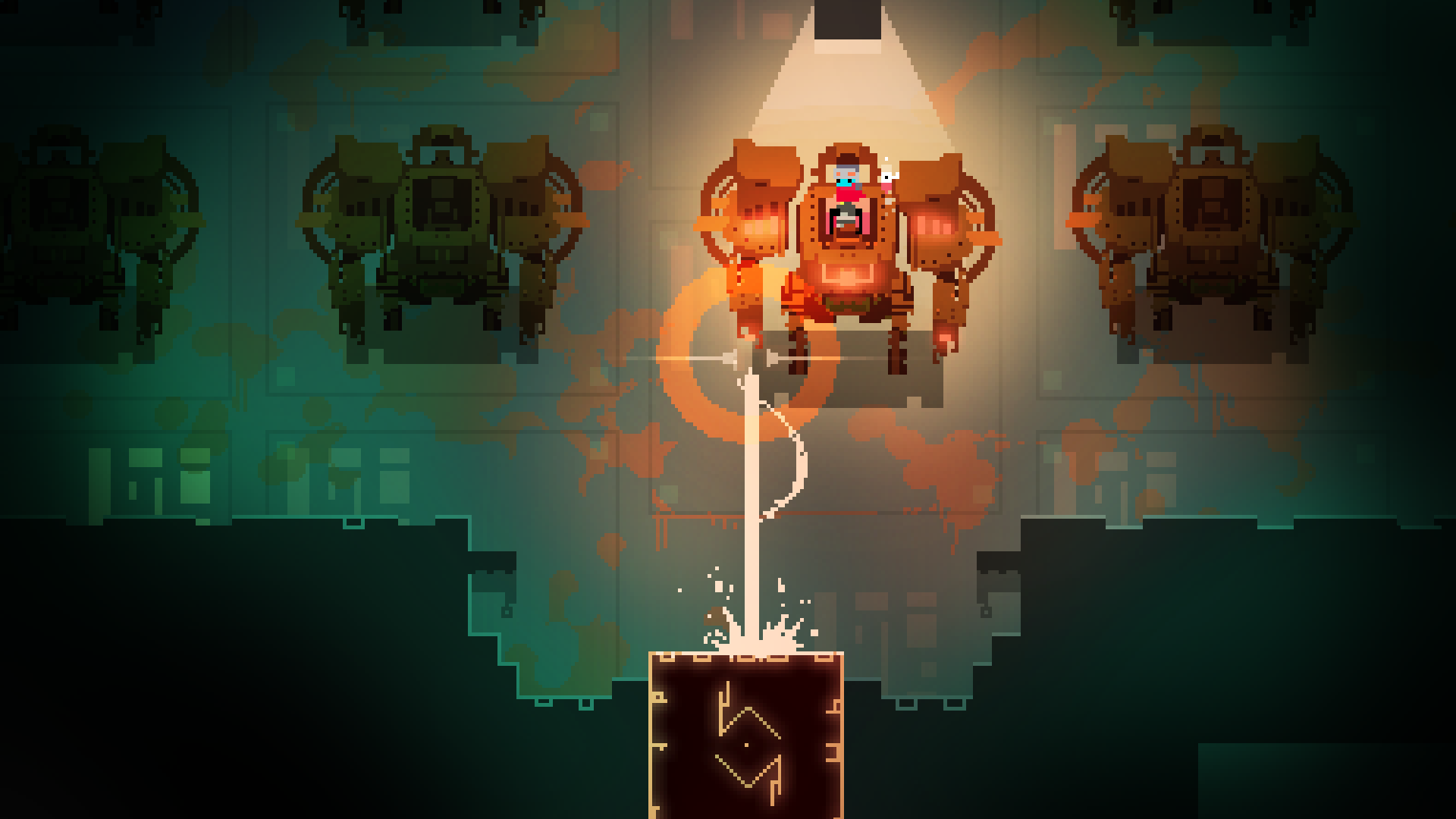 Hyper Light Drifter HD Wallpaper - Epic Boss Encounter