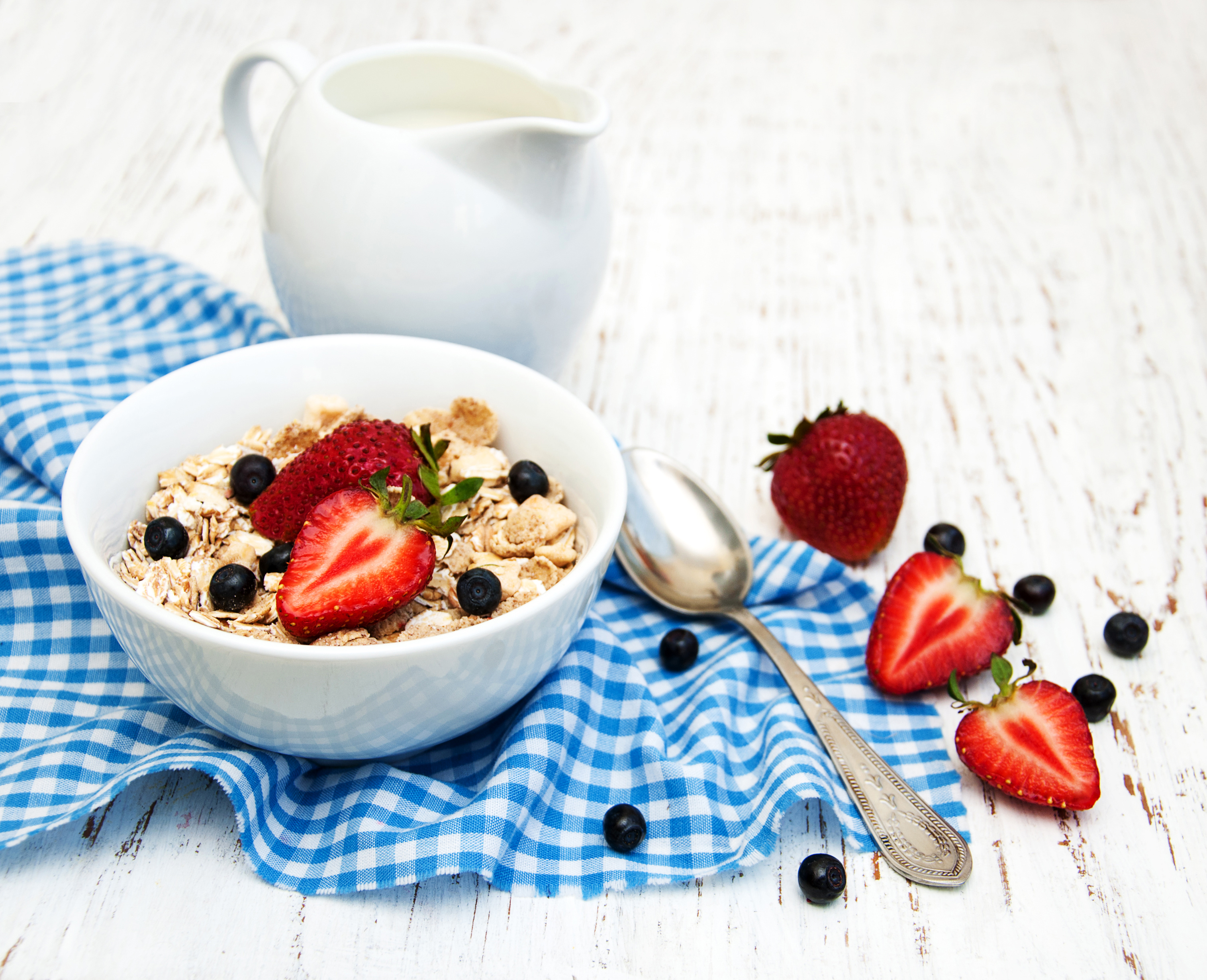 Breakfast Morning Flowers Wallpaper