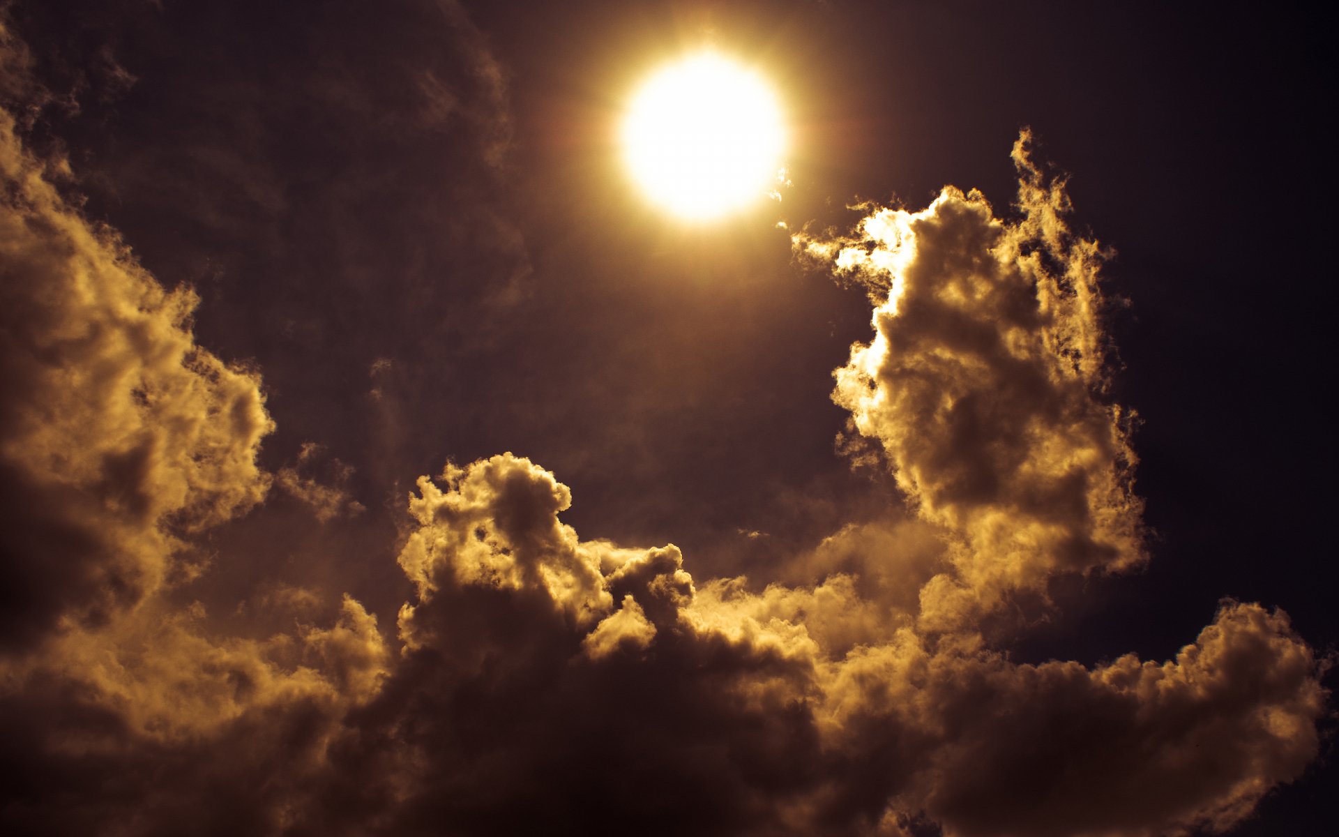 Radiant Sunlight Piercing Through Majestic Clouds - HD Nature Wallpaper ...