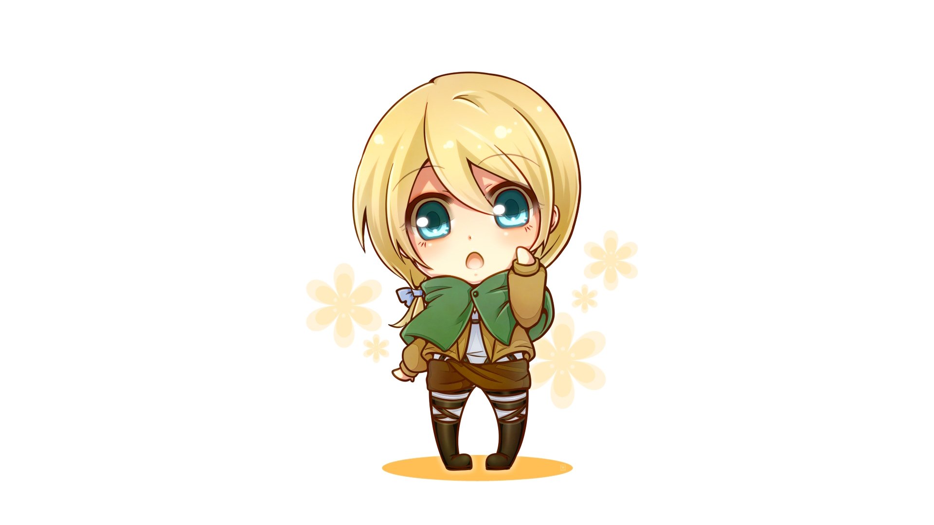 Chibi Historia HD Wallpaper | Cute Historia Reiss — AoT | Sweet Reiss ...