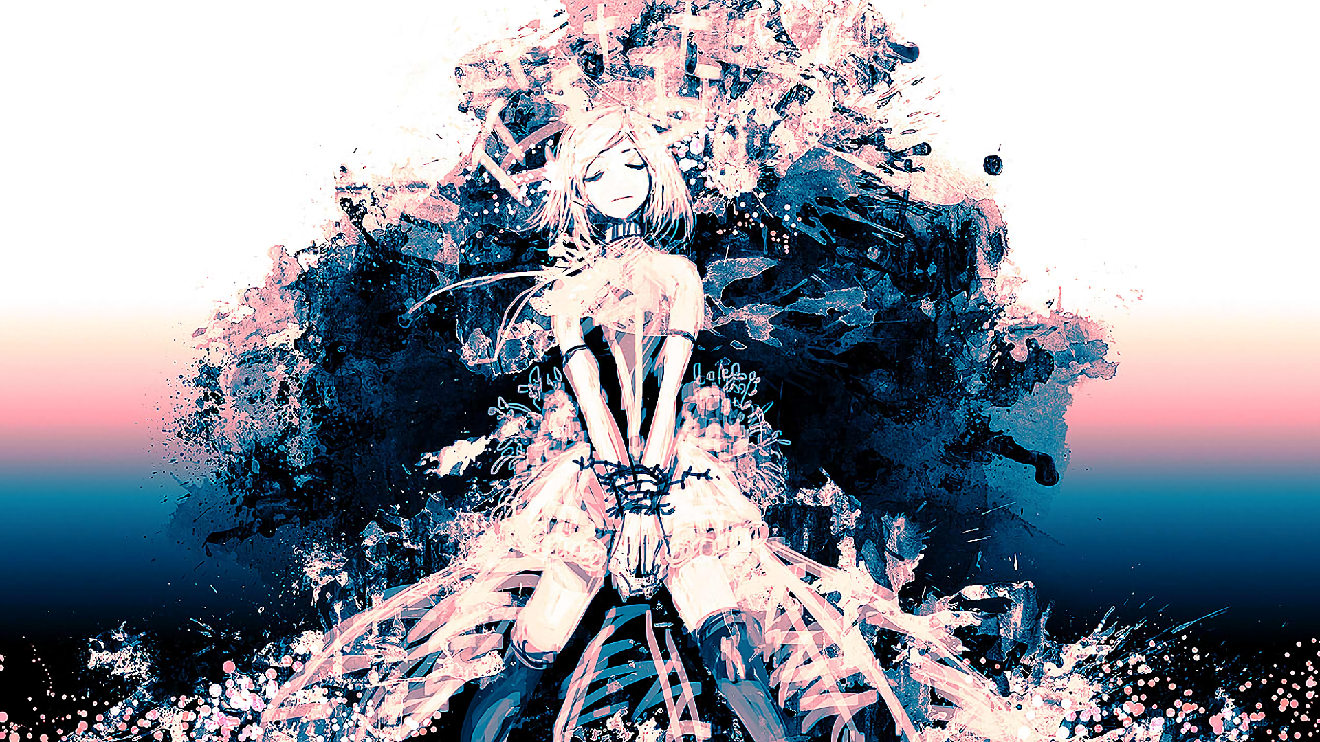 Rin Kagamine HD Wallpaper – Vibrant Vocaloid Anime Artistry | 1920x1080 ...