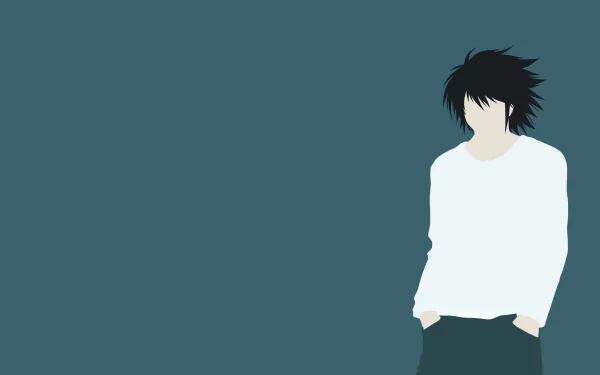 Download L (Death Note) Anime Death Note HD Wallpaper