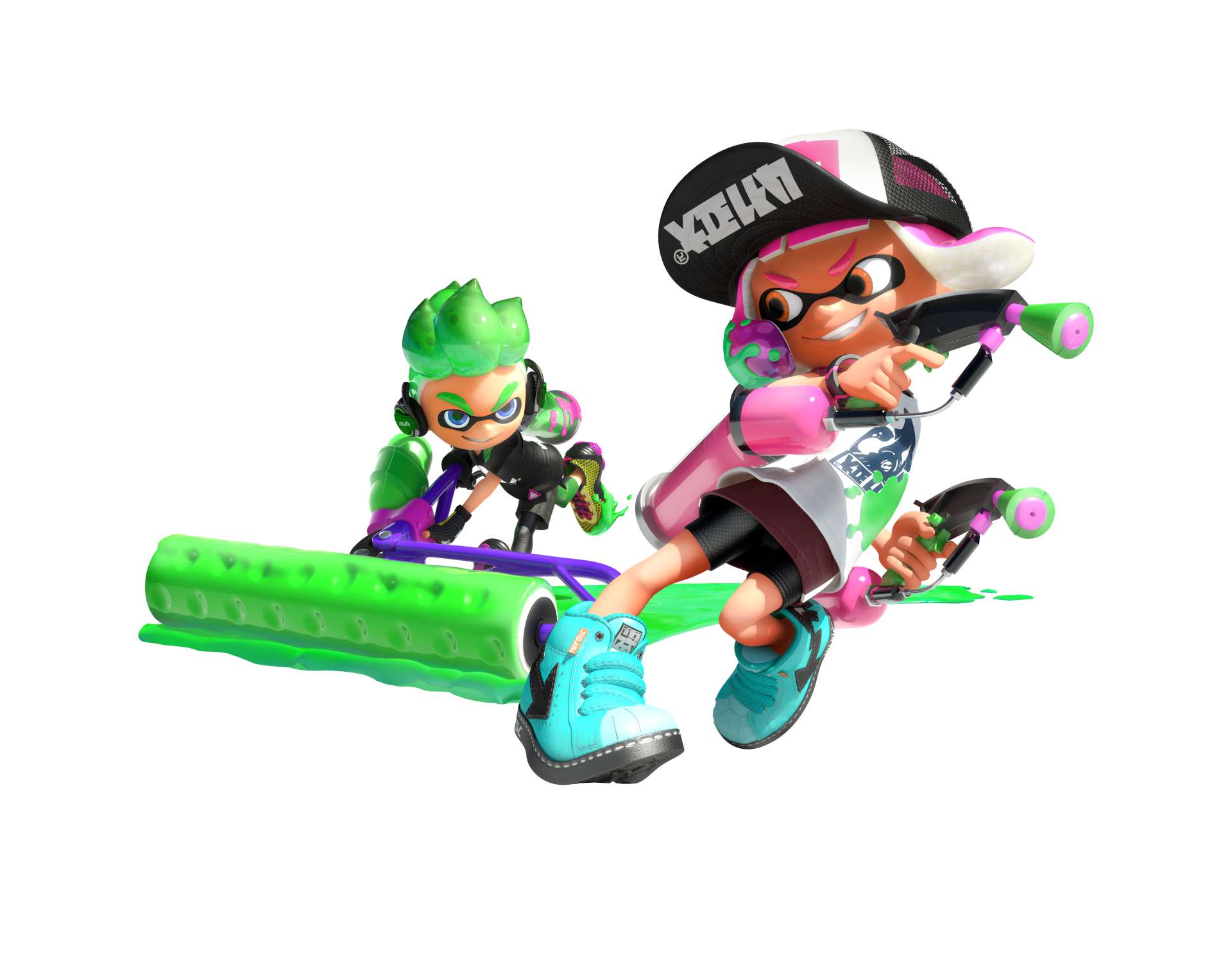 Download Inkling (Splatoon) Video Game Splatoon 2 4k Ultra HD Wallpaper